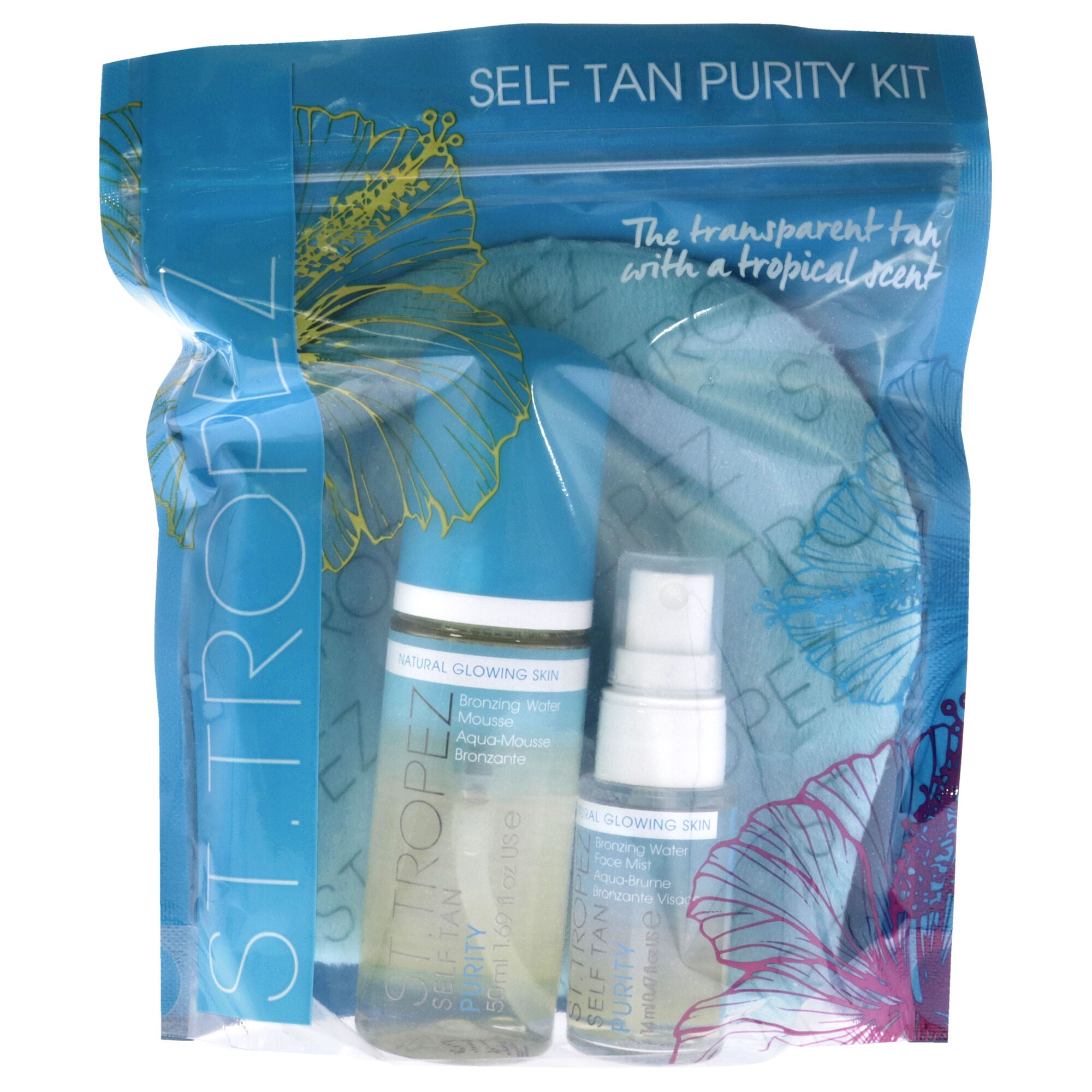 Self Tan Purity Kit by St. Tropez for Unisex - 3 Pc 1.69oz Bronzing ...