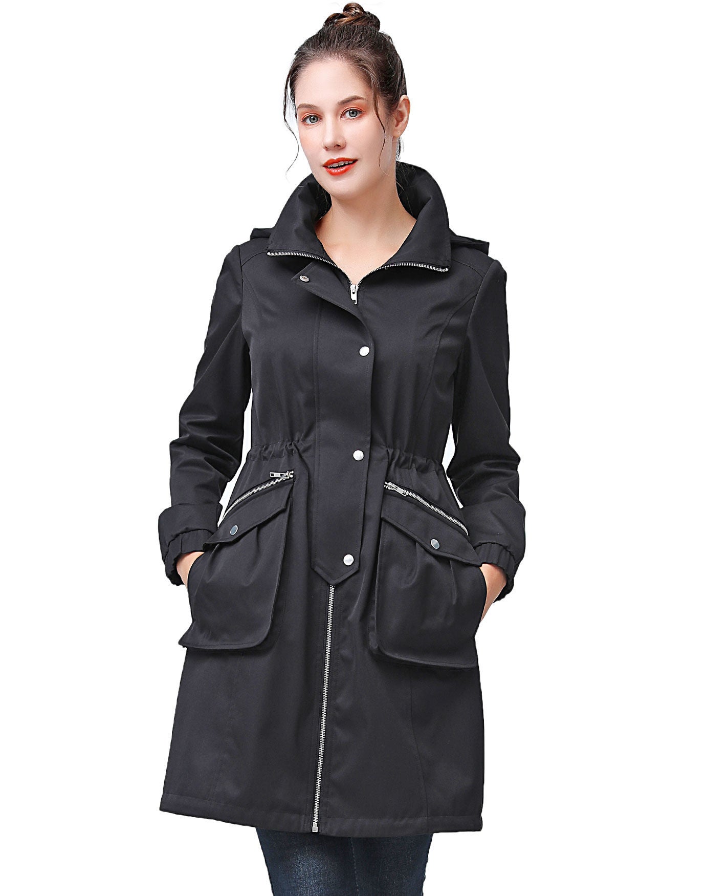 Ariah Waterproof Hooded Anorak Coat | Woman Within
