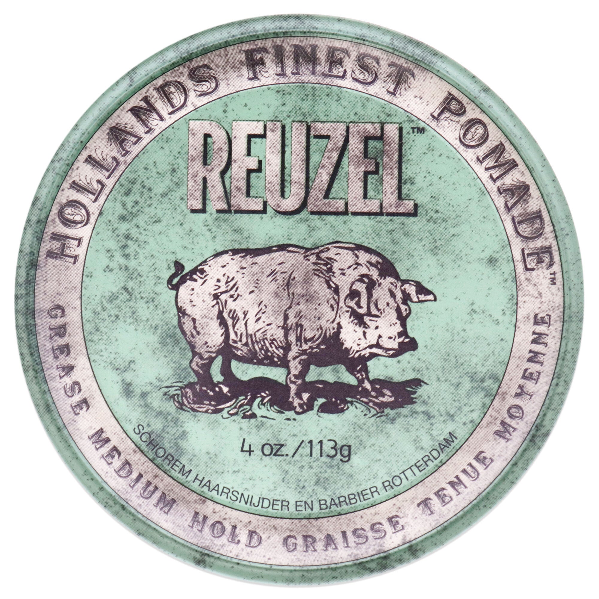 Green Grease Medium Hold Pomade by Reuzel for Men - 4 oz Pomade | Woman ...