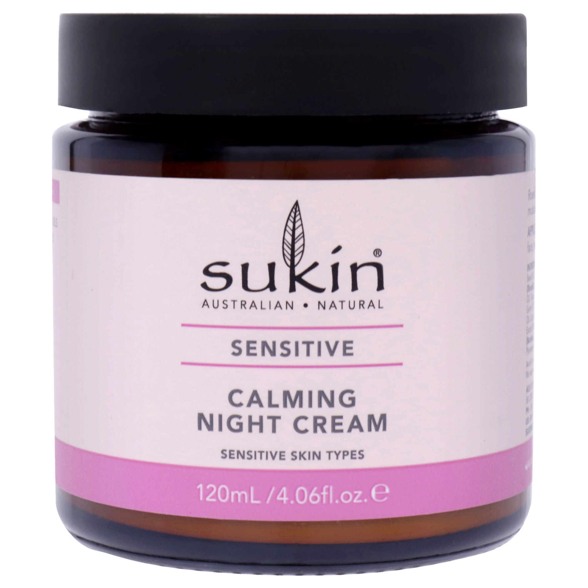 Sensitive Claming Night Cream by Sukin for Women - 4.06 oz Cream ...