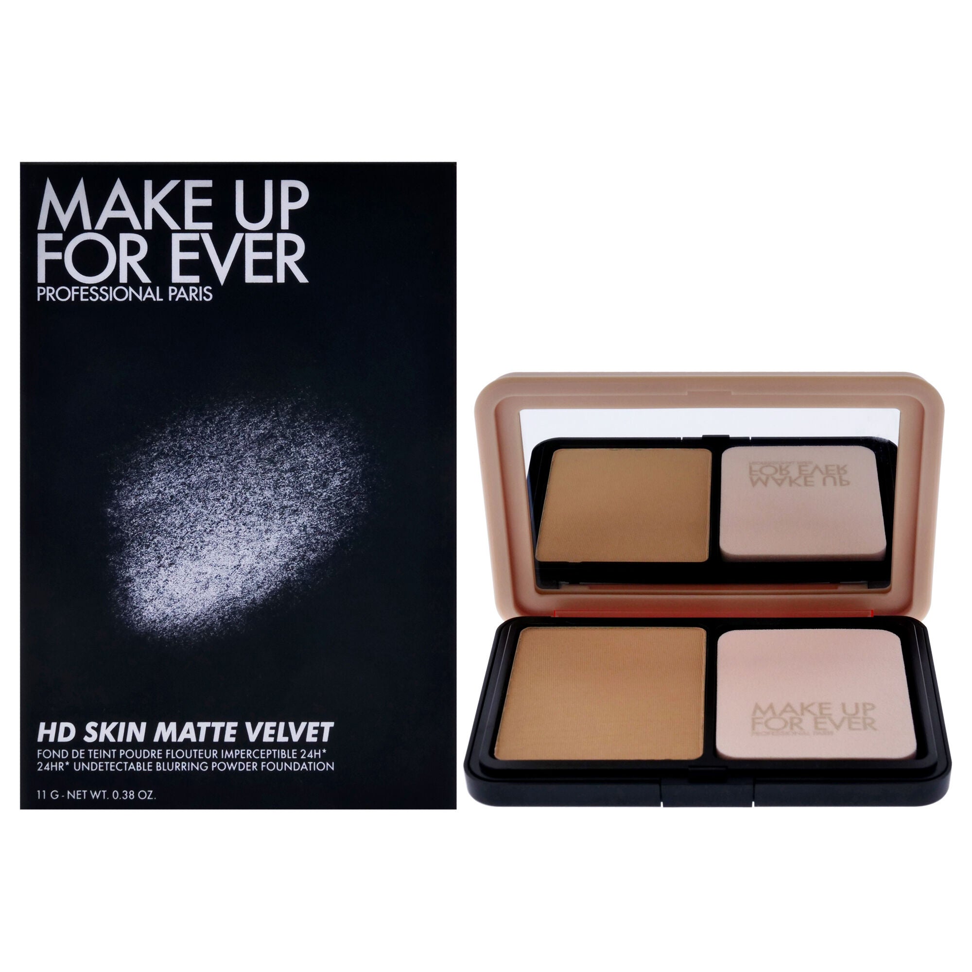 HD Skin Matte Powder Foundation - 1Y08 Warm Porcelain by Make Up For ...