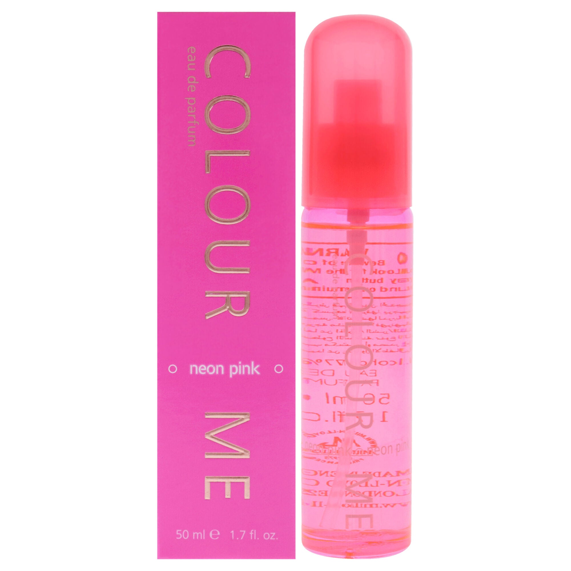 Colour Me Neon Pink by Milton-Lloyd for Women - 1.7 oz EDP Spray ...