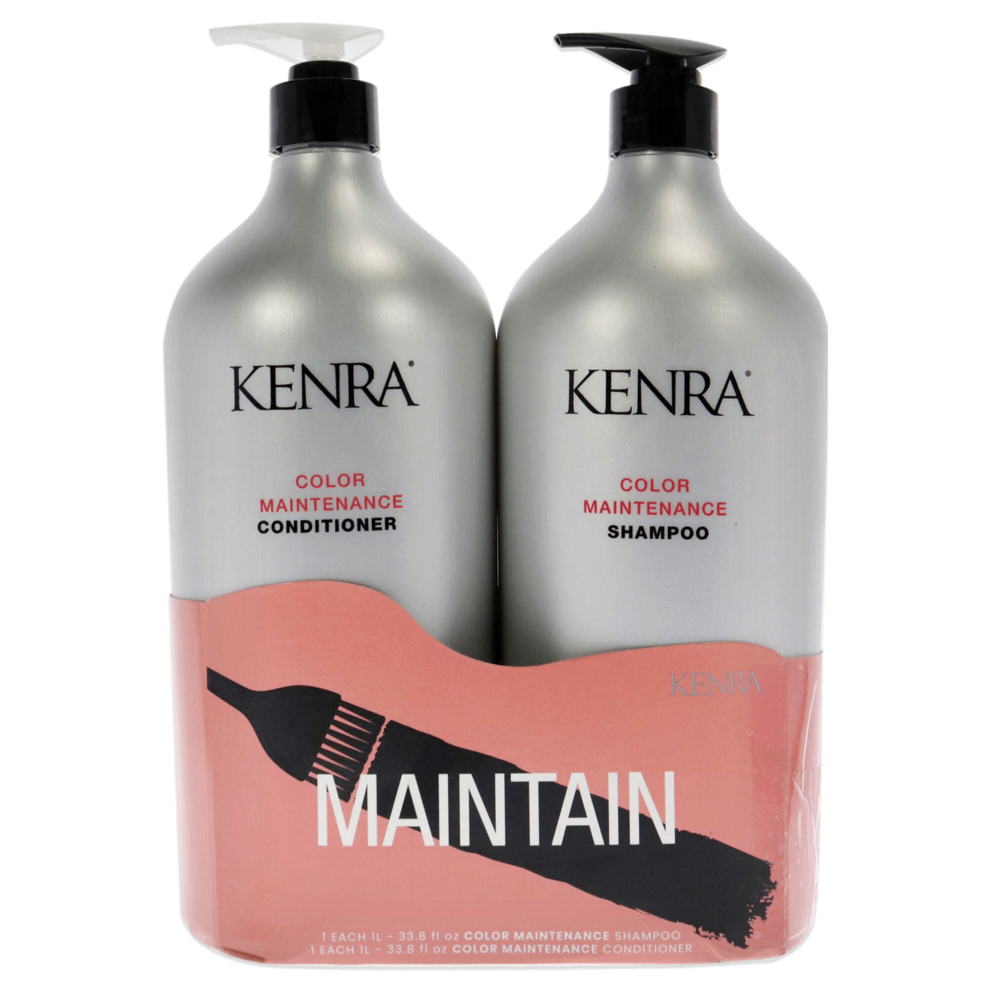Color Maintenance Duo by Kenra for Unisex - 2 x 33.8 oz Shampoo and ...