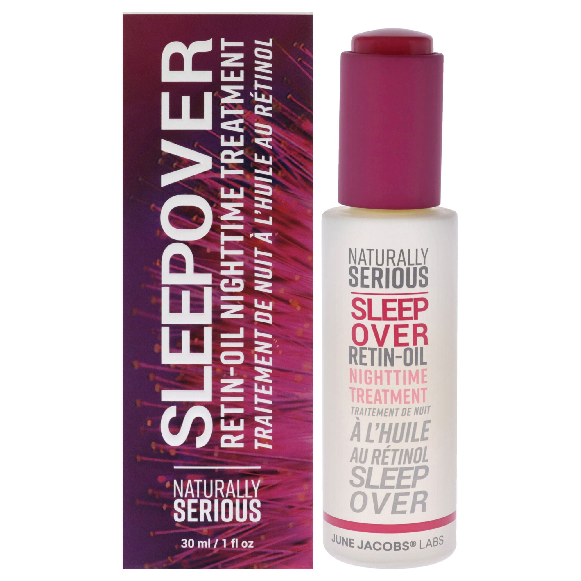 Sleepover Retin-Oil Nighttime Treatment by Naturally Serious for Unisex ...