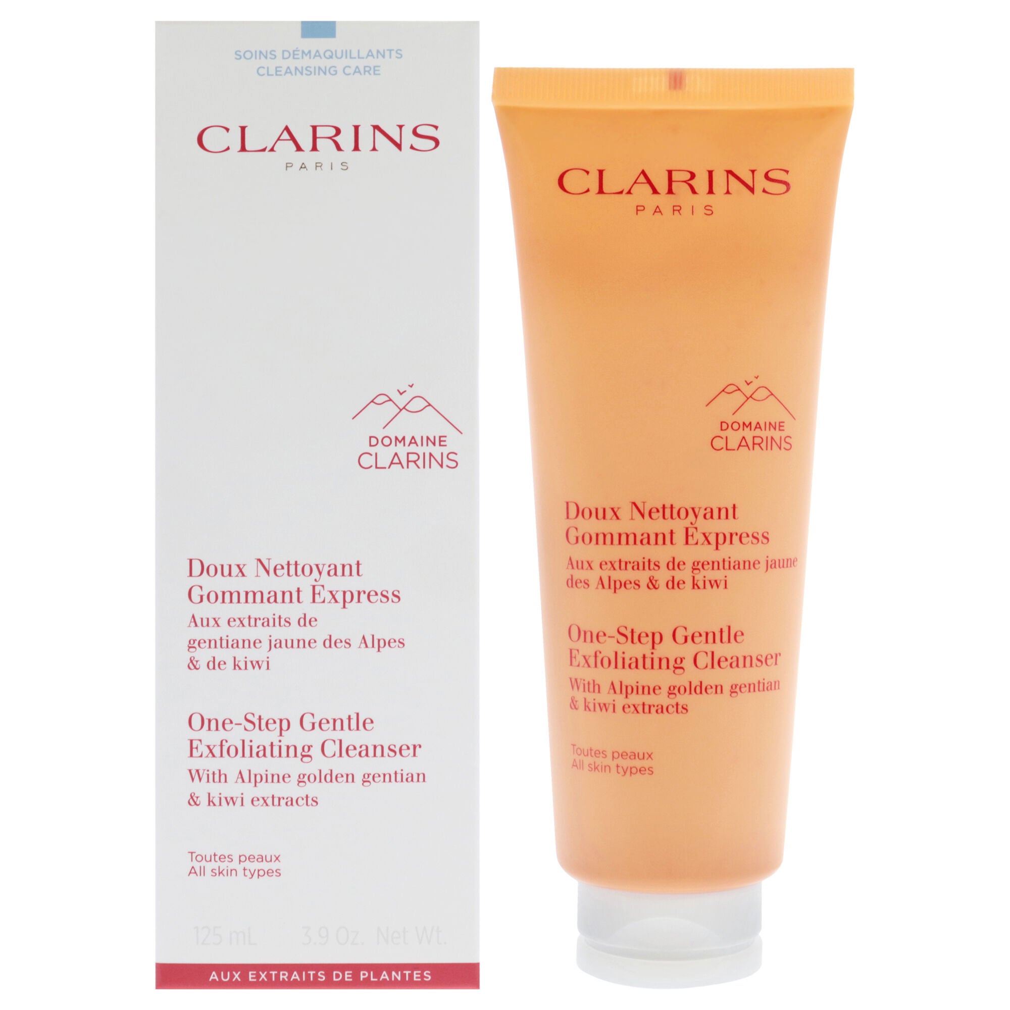 One Step Gentle Exfoliating Cleanser by Clarins for Unisex - 4.4 oz ...