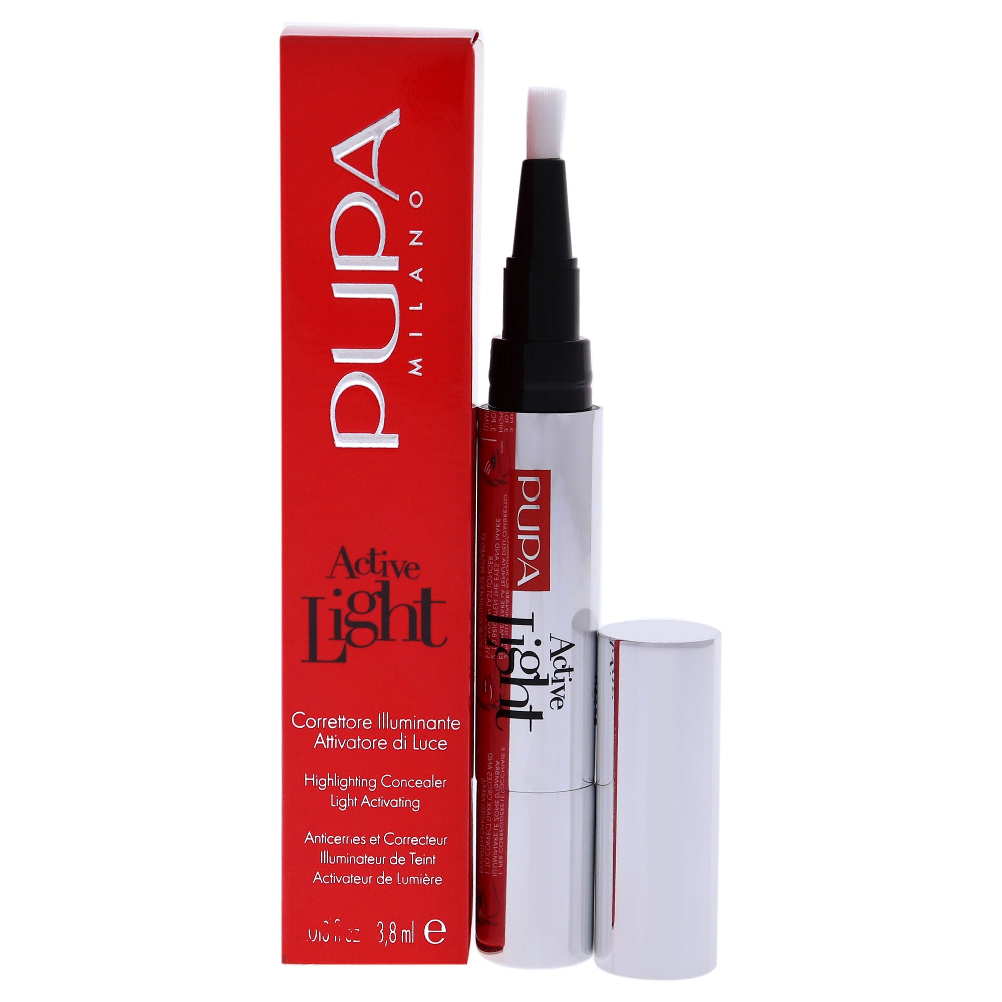 Active Light Highlighting Concealer - 002 Luminous Beige by Pupa Milano ...