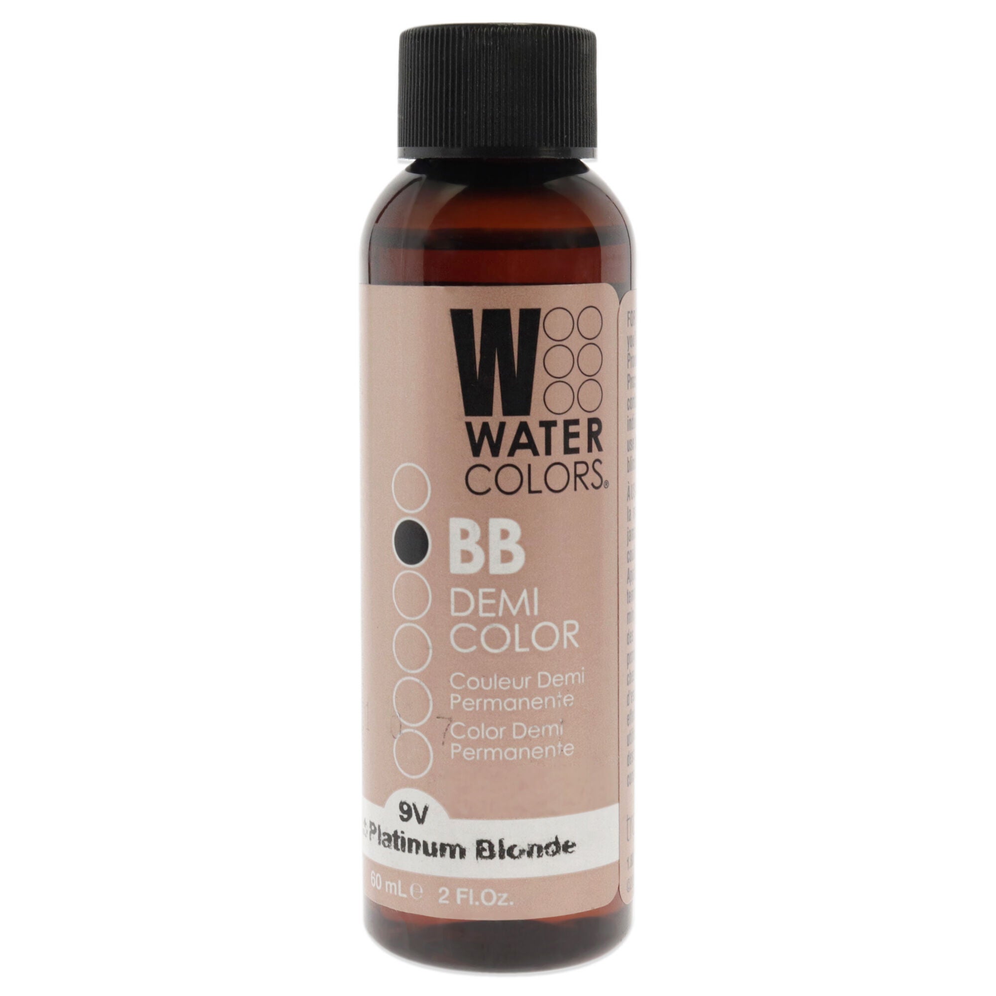 Watercolors BB Demi-Permanent Hair Color - 9V Light Platinum Blonde by ...