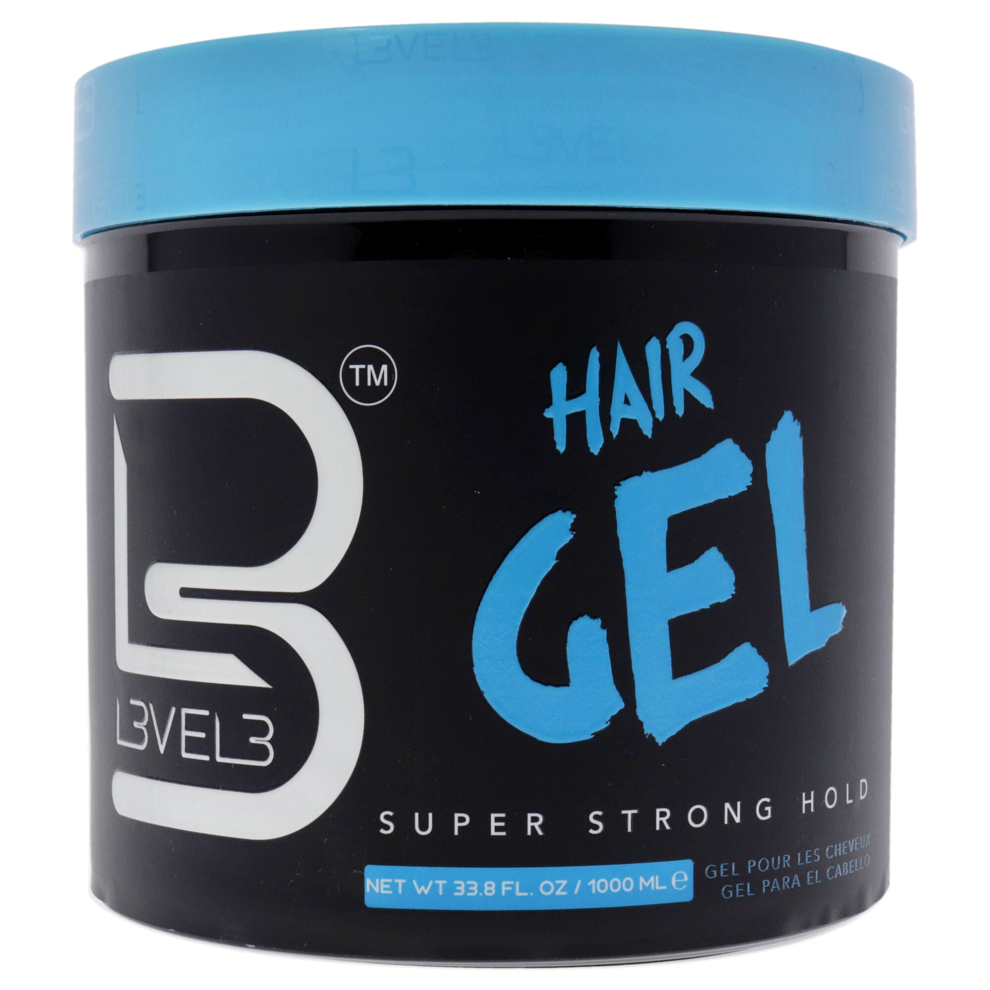 Super Strong Hair Gel by L3VEL3 for Men - 33.8 oz Gel | Woman Within
