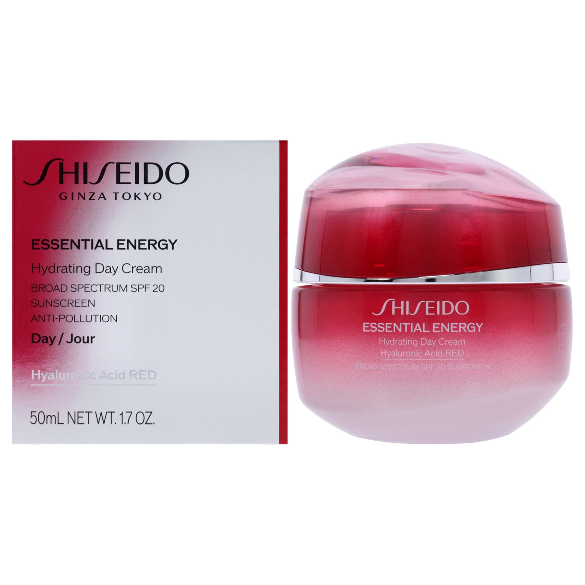 Essential Energy Hydrating Day Cream SPF 20 by Shiseido for Women - 1.7 ...