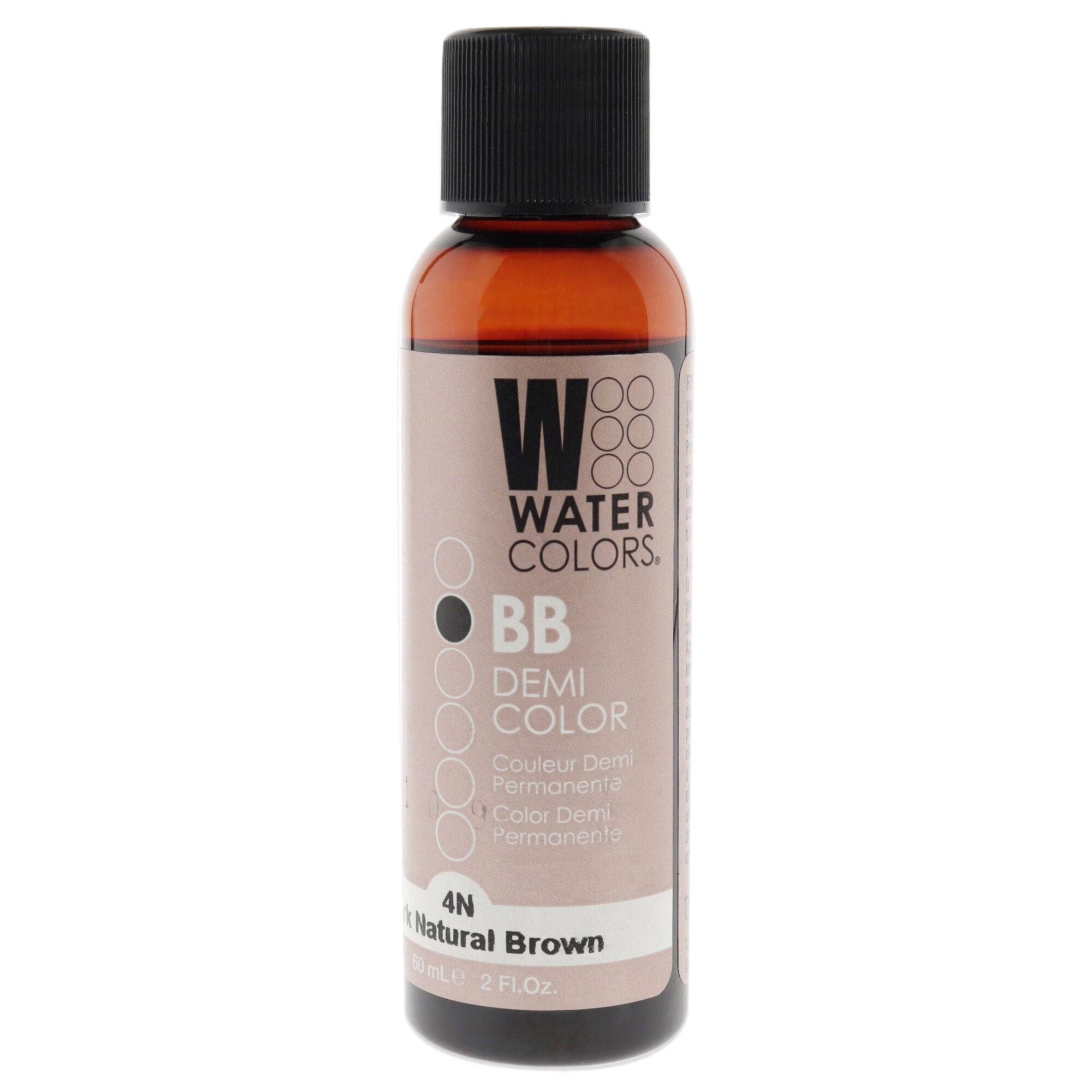 Watercolors BB Demi-Permanent Hair Color - 4N Dark Natural Brown by ...