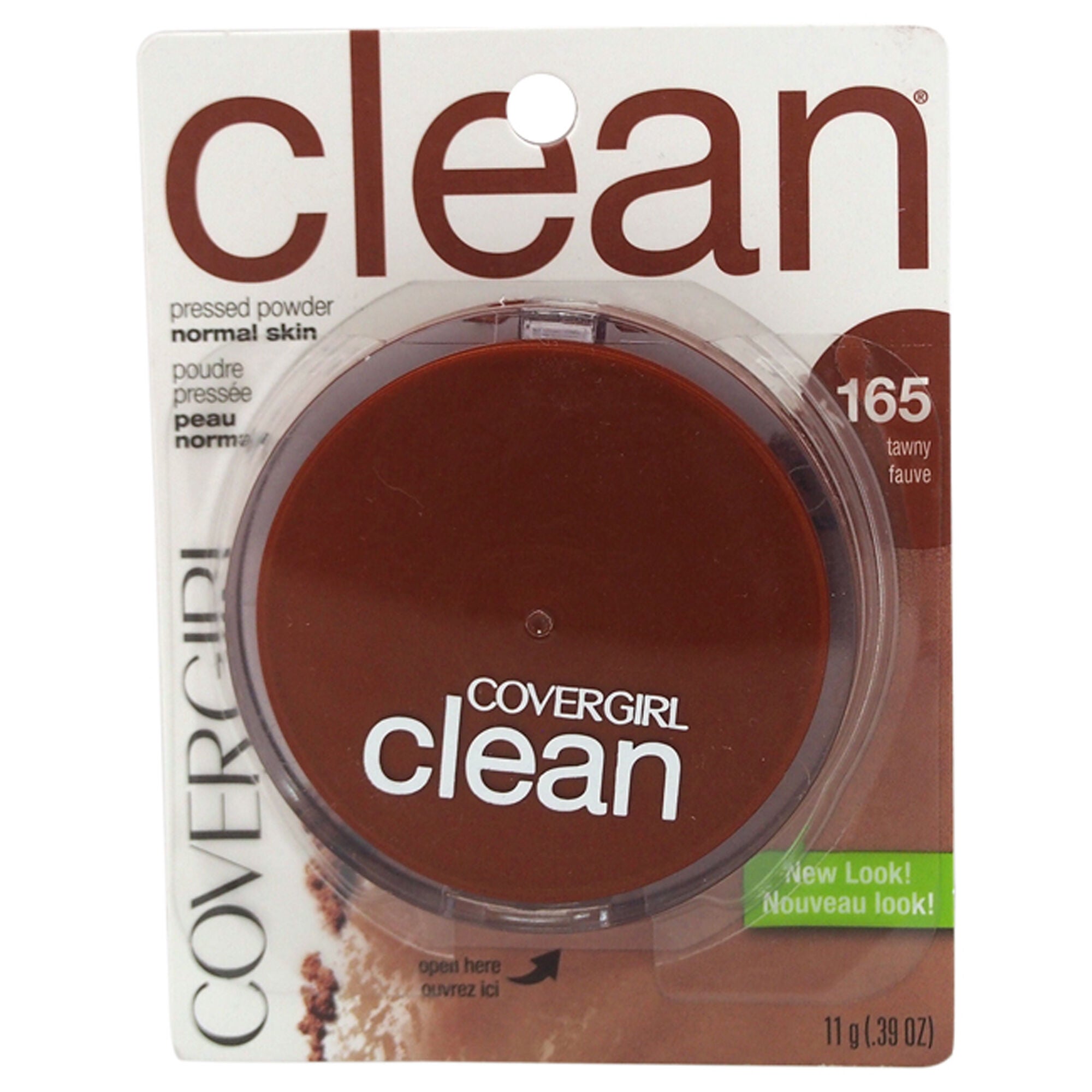 Clean Pressed Powder - 165 Tawny by CoverGirl for Women - 0.39 oz ...