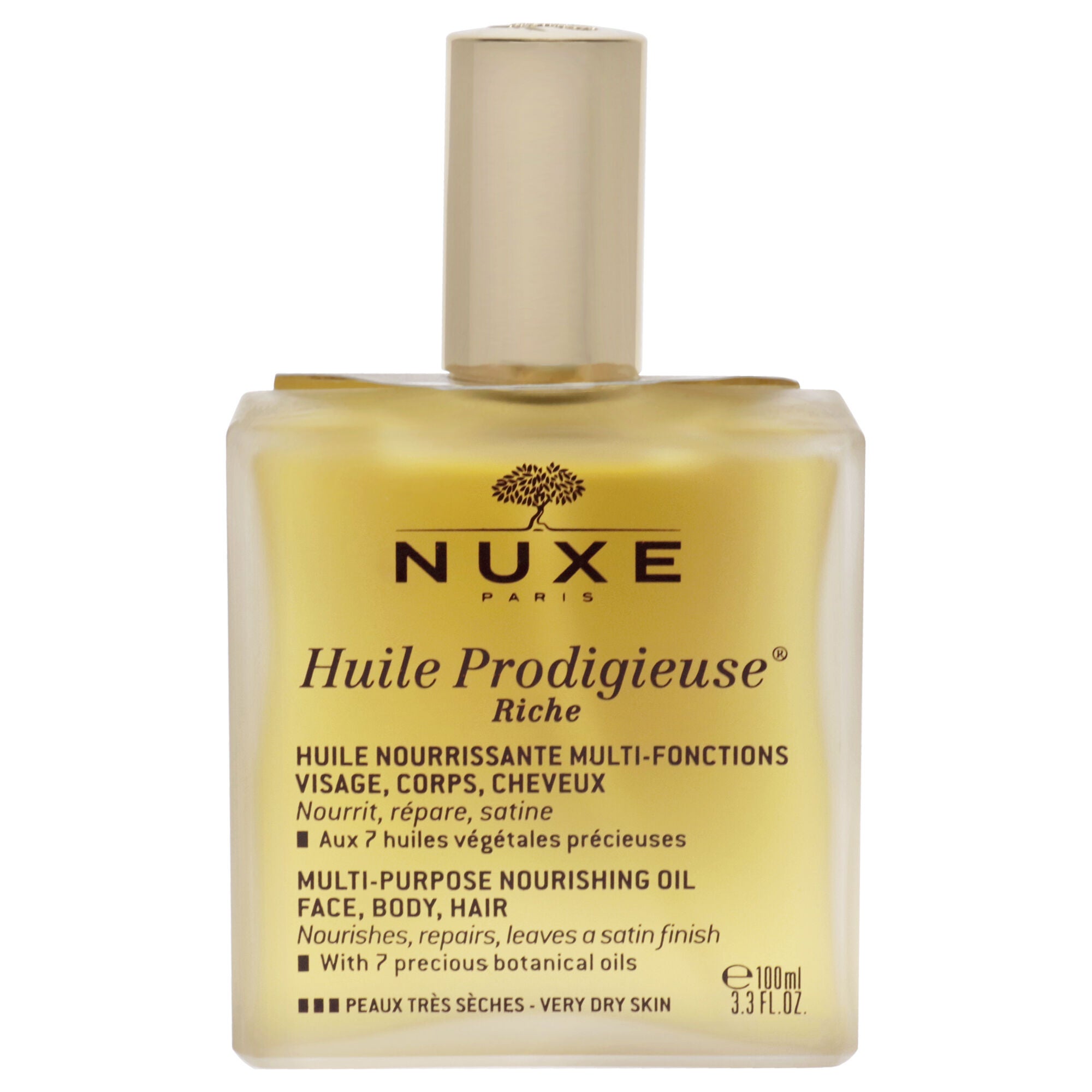 Huile Prodigieuse Riche Multi-Purpose Nourishing Oil by Nuxe for Unisex ...