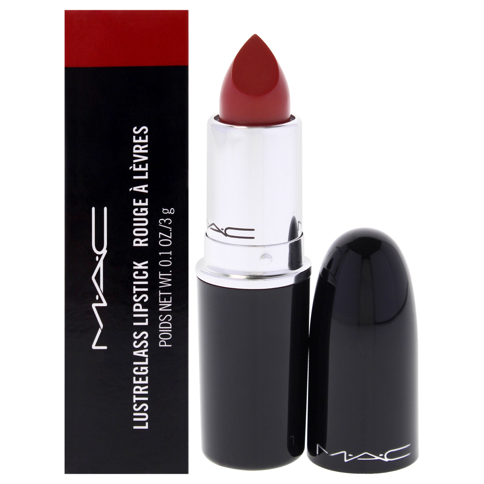 Lustreglass Lipstick - 510 Lady Bug by MAC for Women - 0.1 oz Lipstick | Woman Within