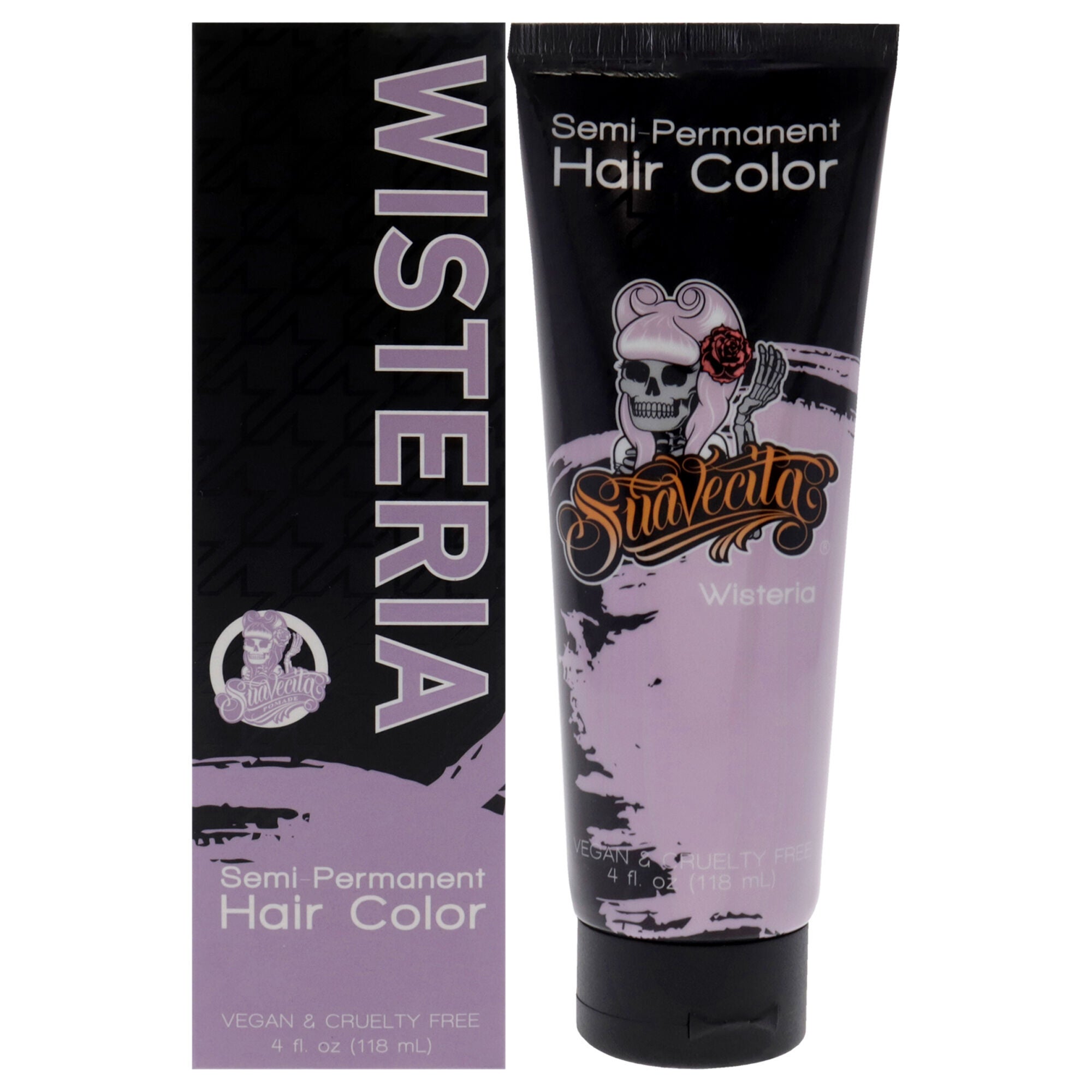 Semi-Permanent Hair Color - Wisteria by Suavecito for Unisex - 4 oz ...