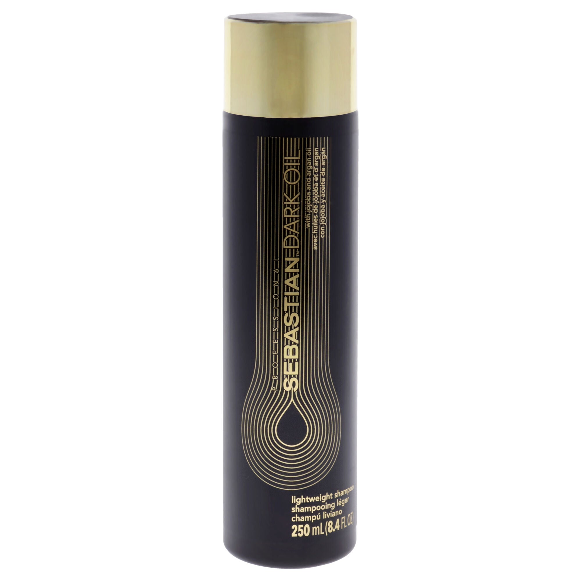 Dark Oil Lightweight Shampoo by Sebastian for Unisex - 8.4 oz Shampoo ...
