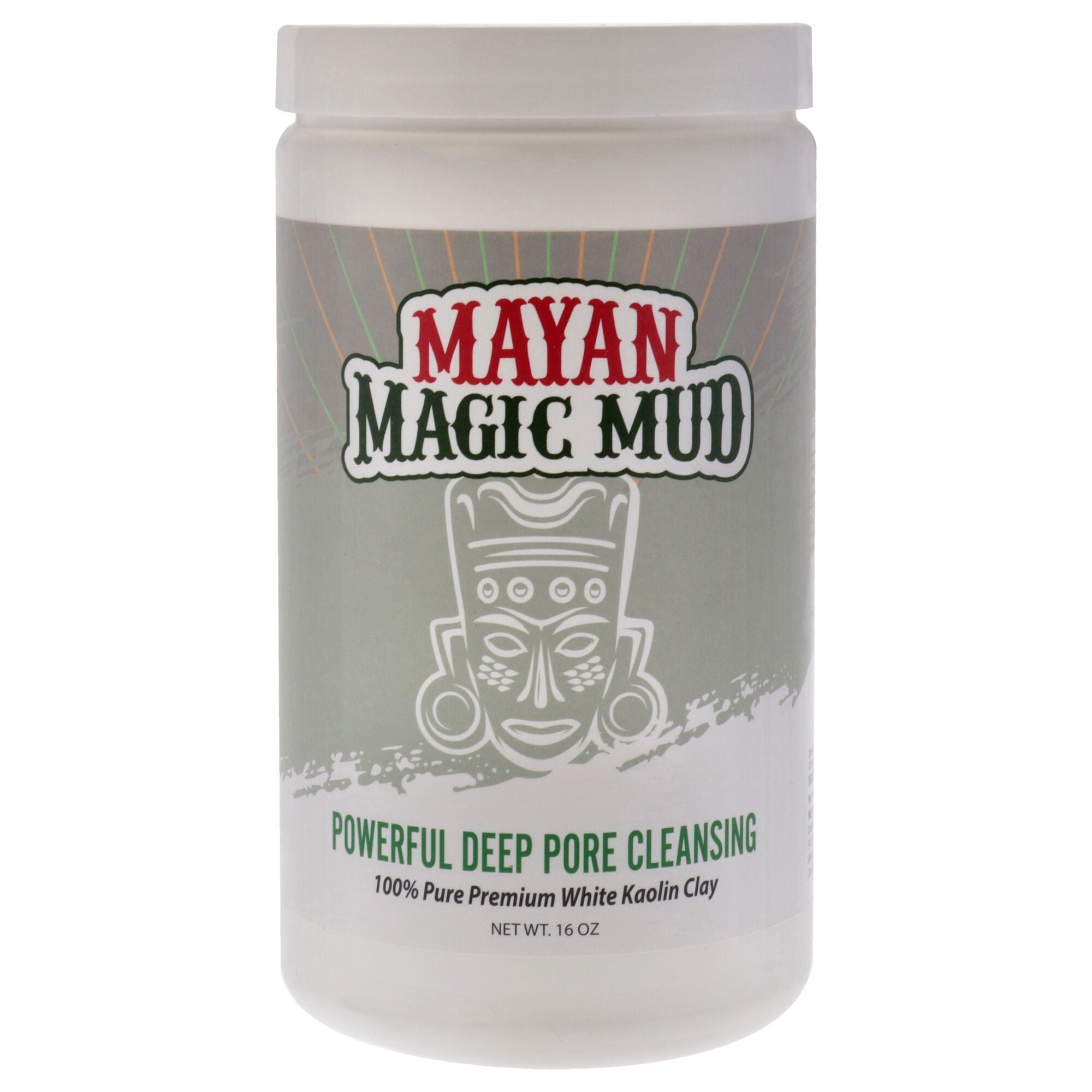 Powerful Deep Pore Cleansing White Kaolin Clay by Mayan Magic Mud for ...