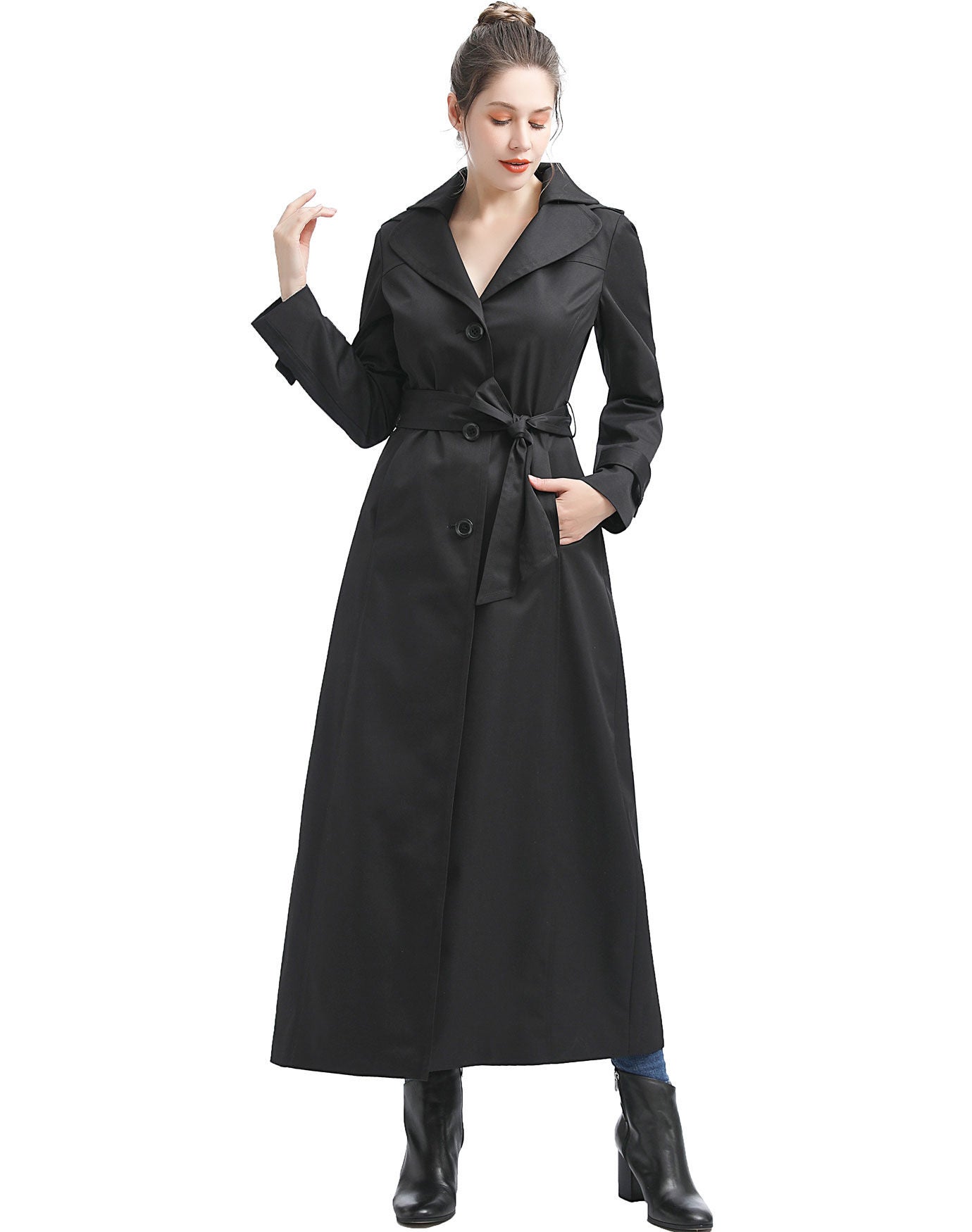 Katie Waterproof Hooded Trench Coat | Woman Within