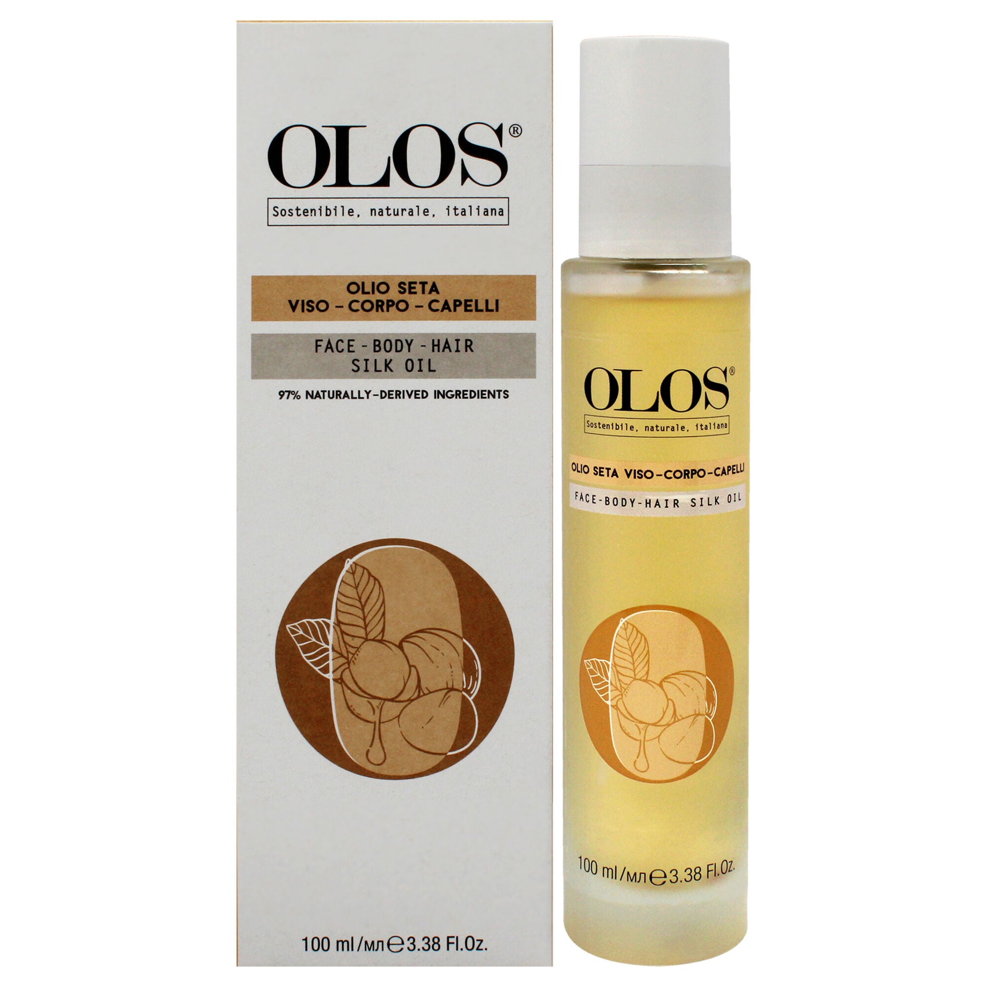 Face - Body - Hair and Skin Oil by Olos for Unisex - 3.38 oz Oil ...