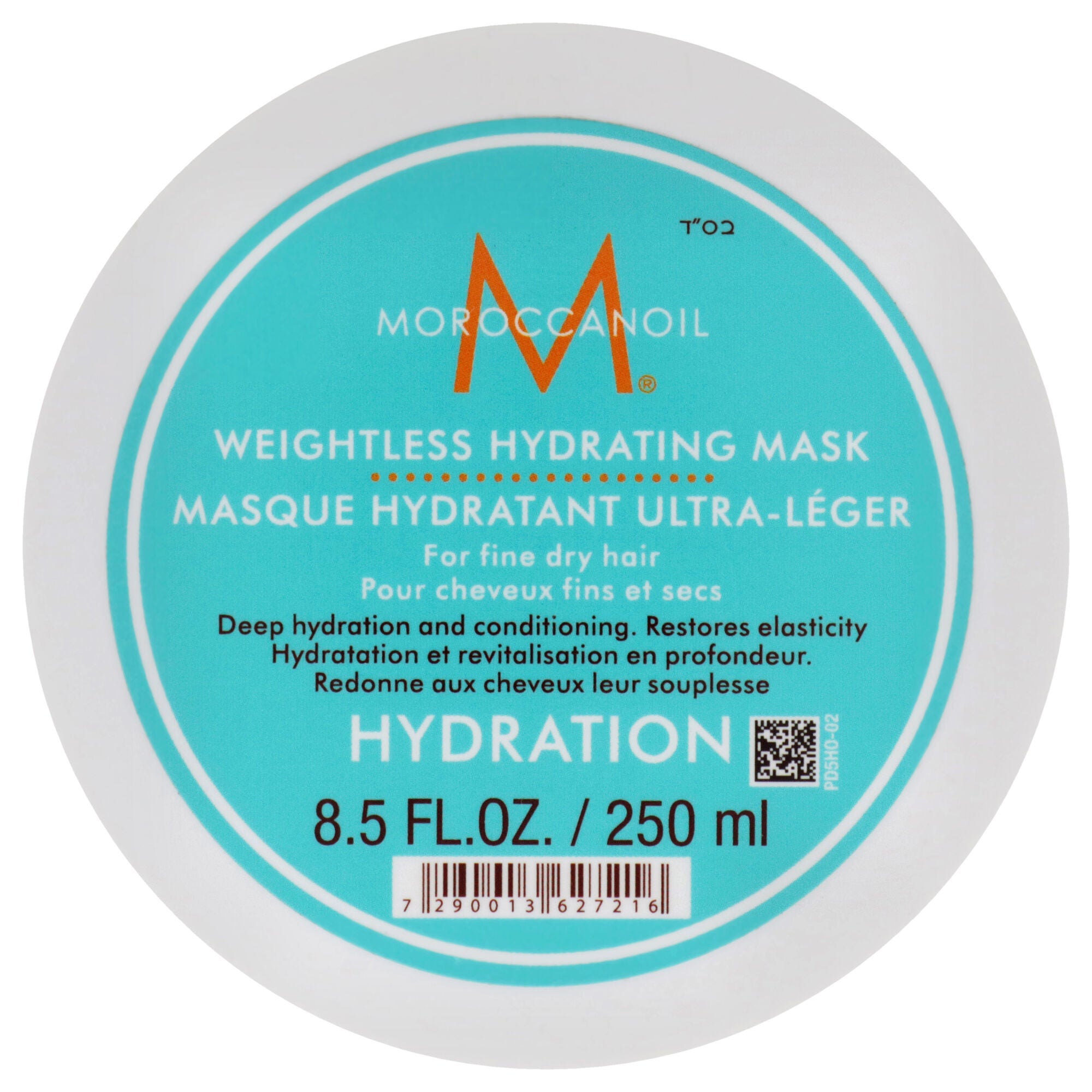 Weightless Hydrating Mask by MoroccanOil for Unisex - 8.5 oz Masque ...