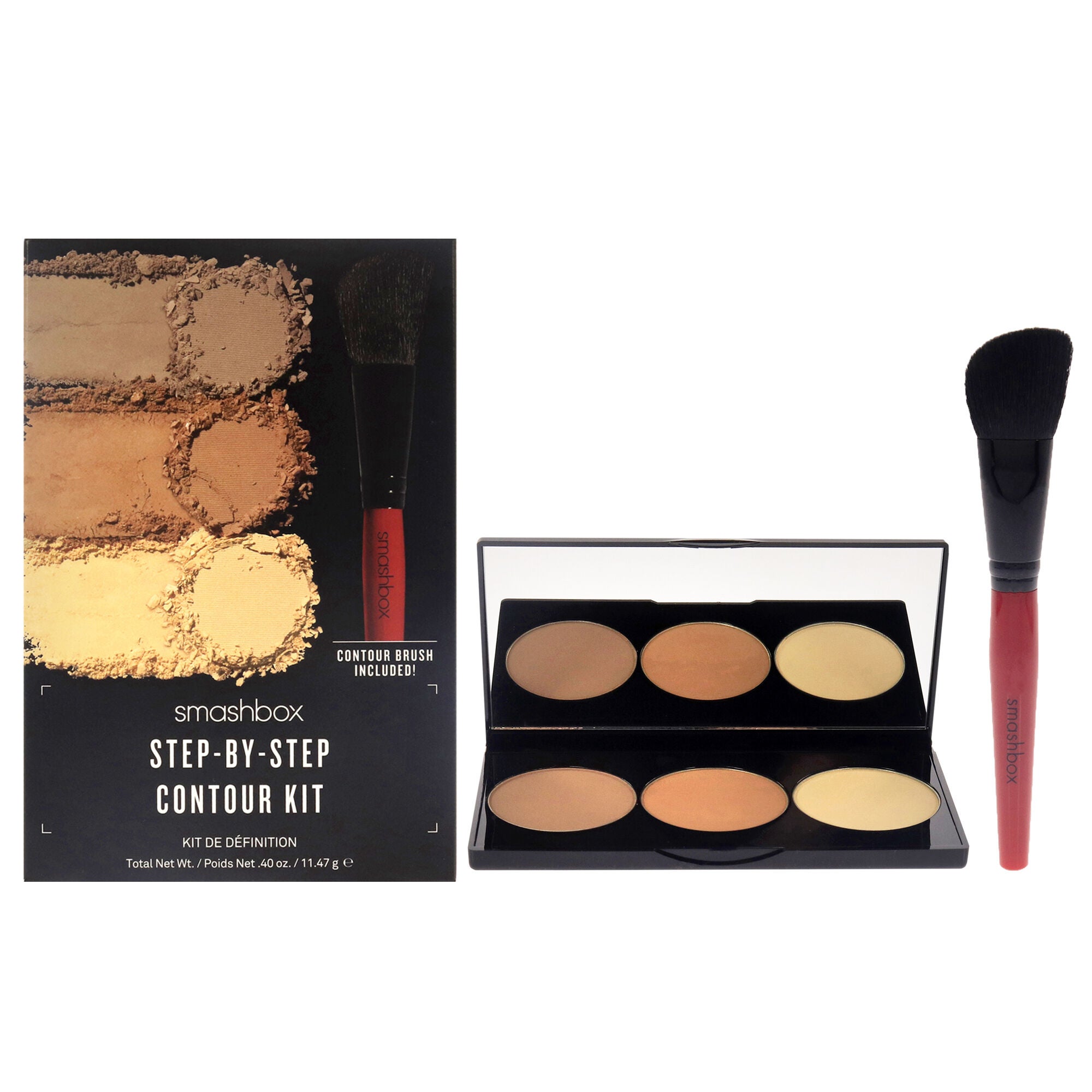 Step-By-Step Contour Kit by SmashBox for Women - 2 Pc 0.4oz Makeup ...
