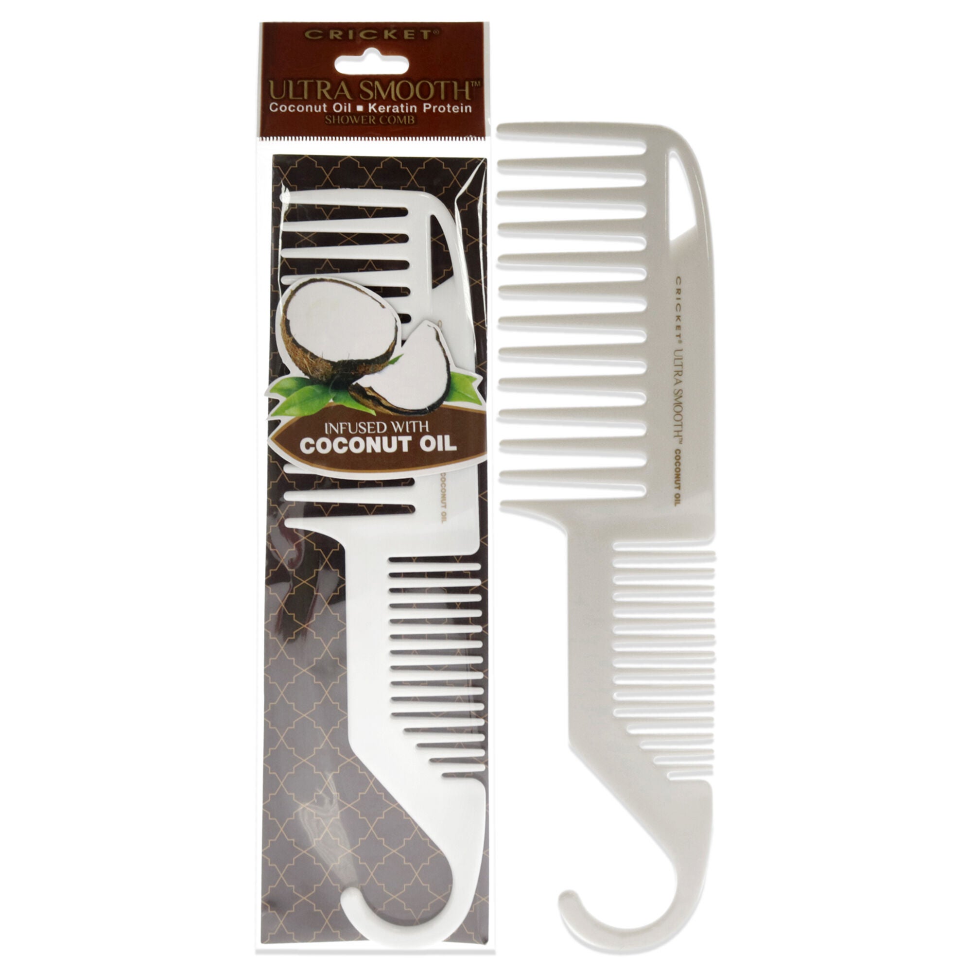Ultra Smooth Coconut Shower Comb | Woman Within