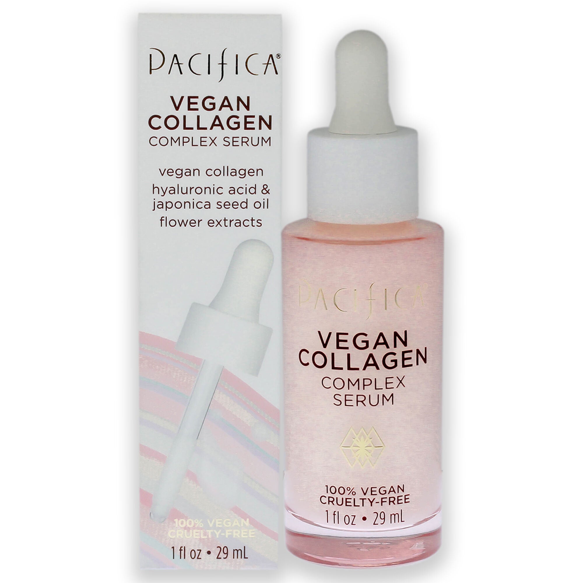 Vegan Collagen Complex Serum by Pacifica for Unisex - 1 oz Serum ...