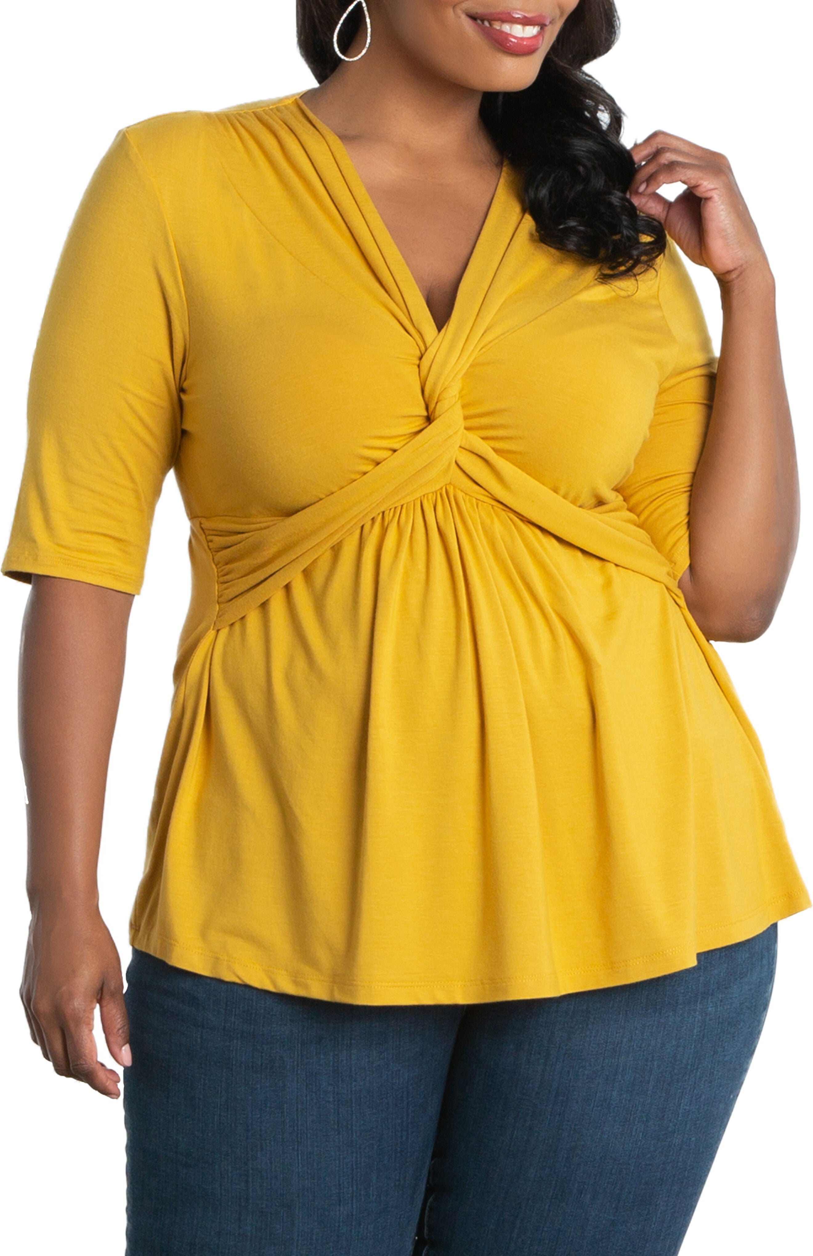 Caycee Twist Top | Woman Within