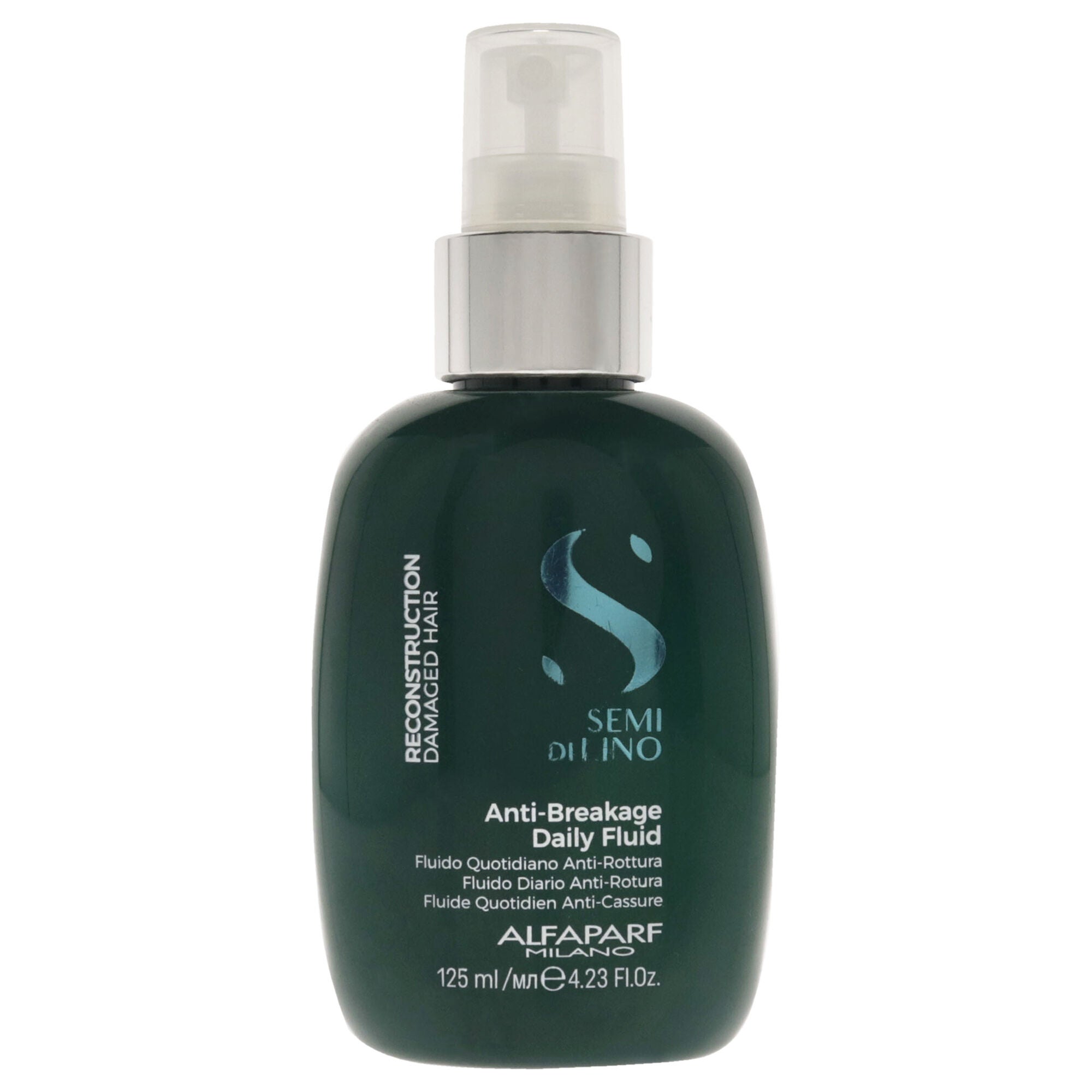 Semi Di Lino Reconstruction Anti-Breakage Daily Fluid by Alfaparf Milano for Unisex - 4.23 oz ...
