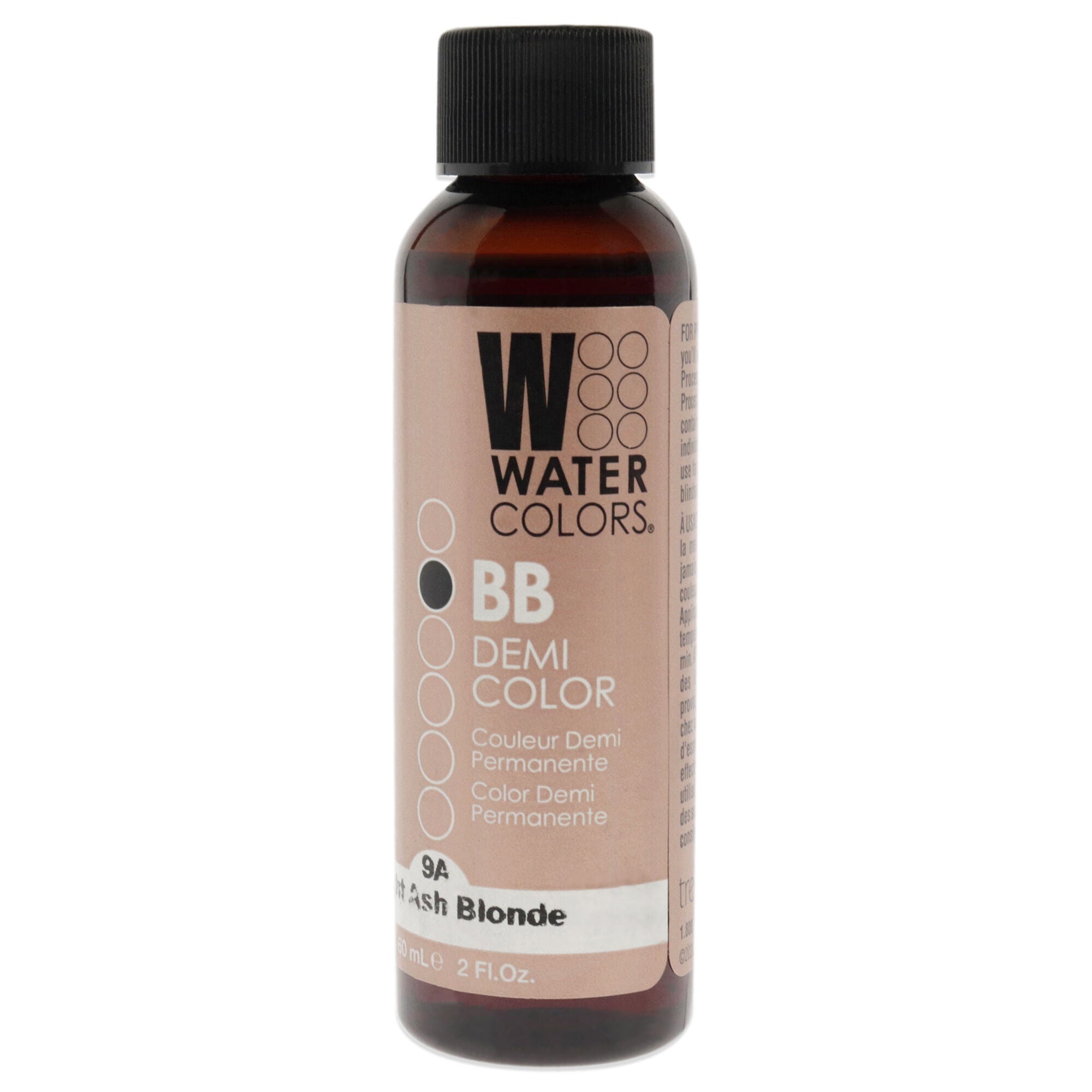 Watercolors BB Demi-Permanent Hair Color - 9A Light Ash Blonde by ...