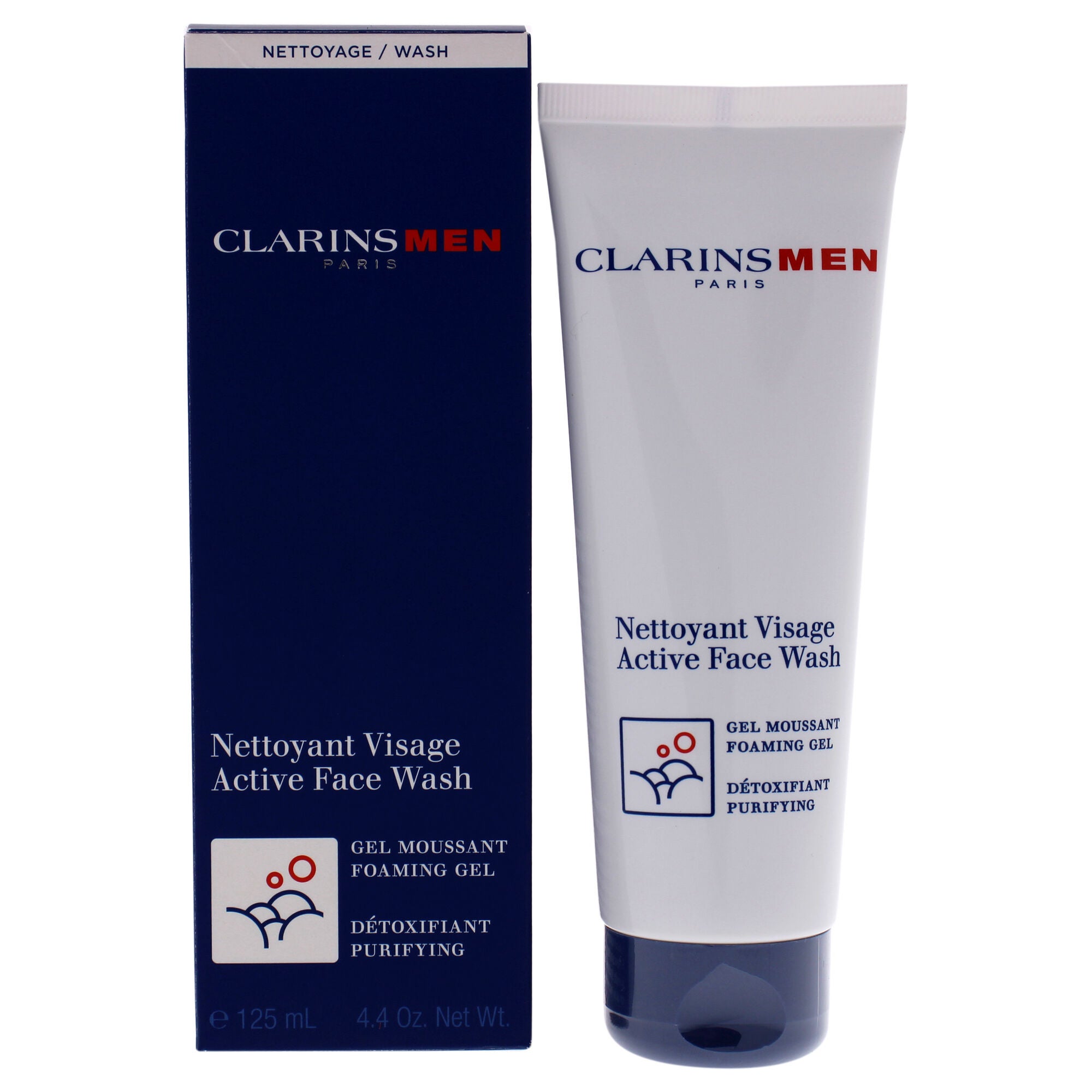 Active Face Wash by Clarins for Unisex - 4.4 oz Cleanser | Woman Within