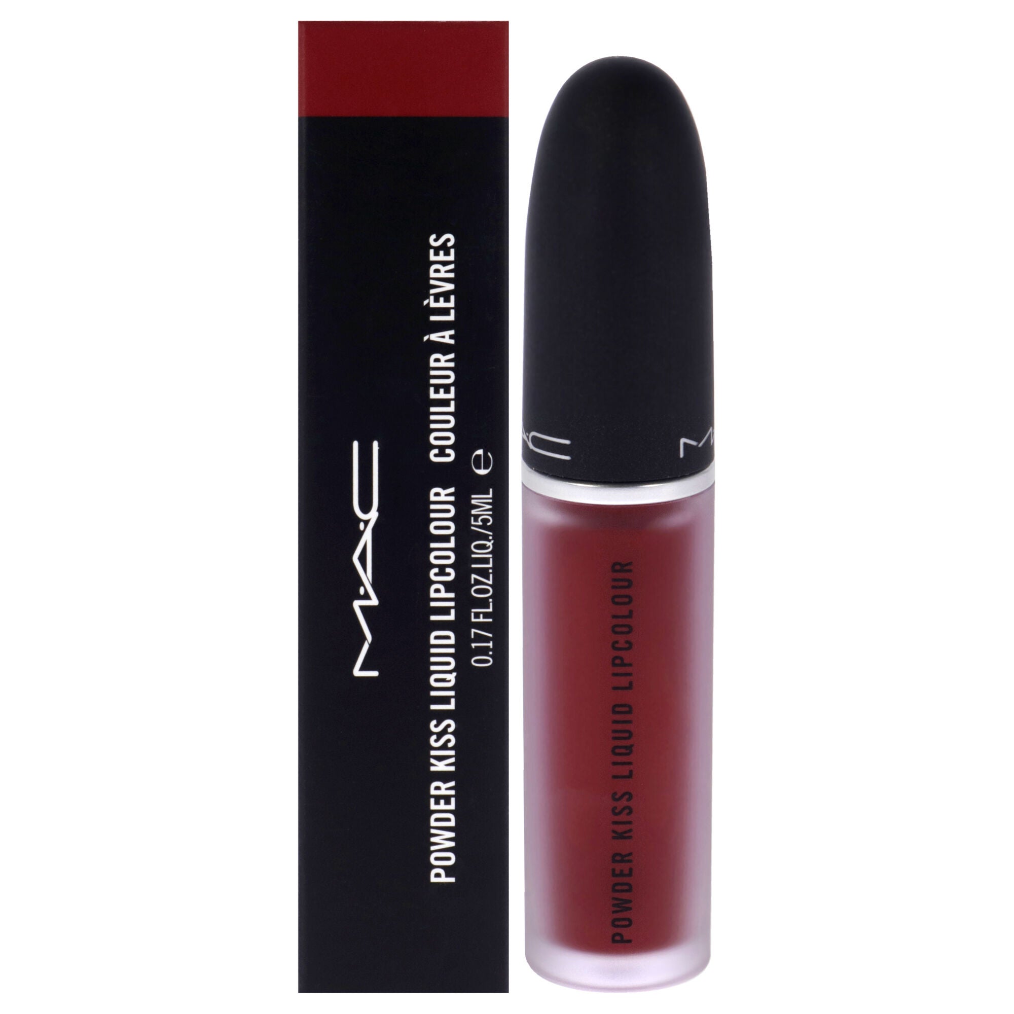 Powder Kiss Liquid Lipcolor - 975 Ruby Boo by MAC for Women - 0.17 oz ...