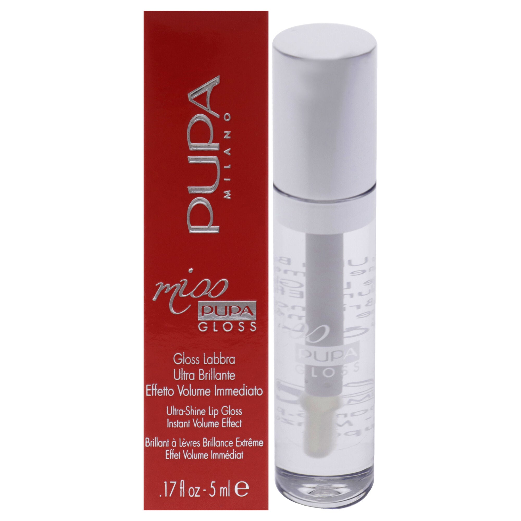 Miss Pupa Gloss Ultra-Shine Lip Gloss - 100 Crystal Glass by Pupa ...