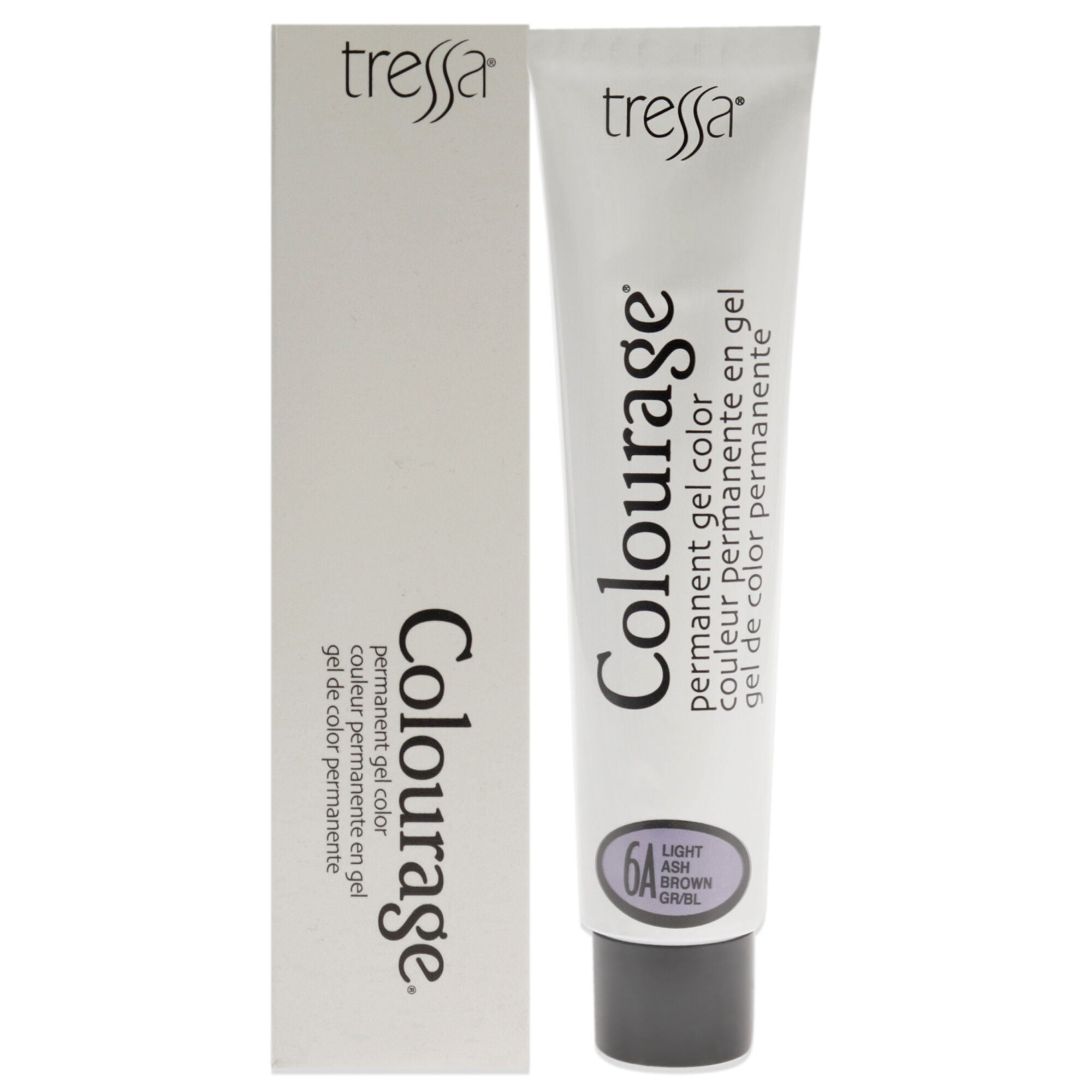 Colourage Permanent Gel Color - 6A Light Ash Brown by Tressa for Unisex ...