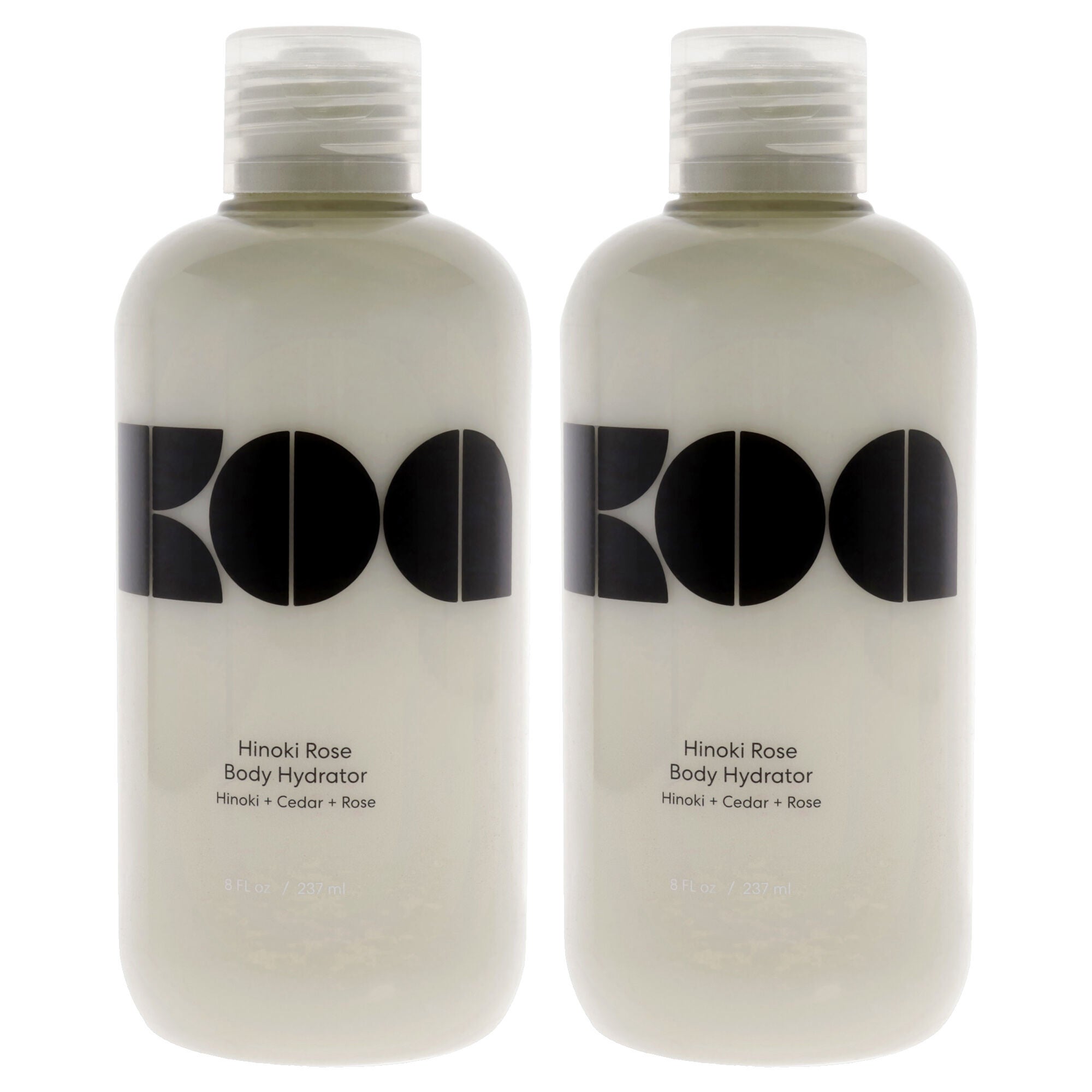 Hinoki Rose Body Hydrator by KOA for Unisex - 8 oz Hydrator - Pack of 2 ...