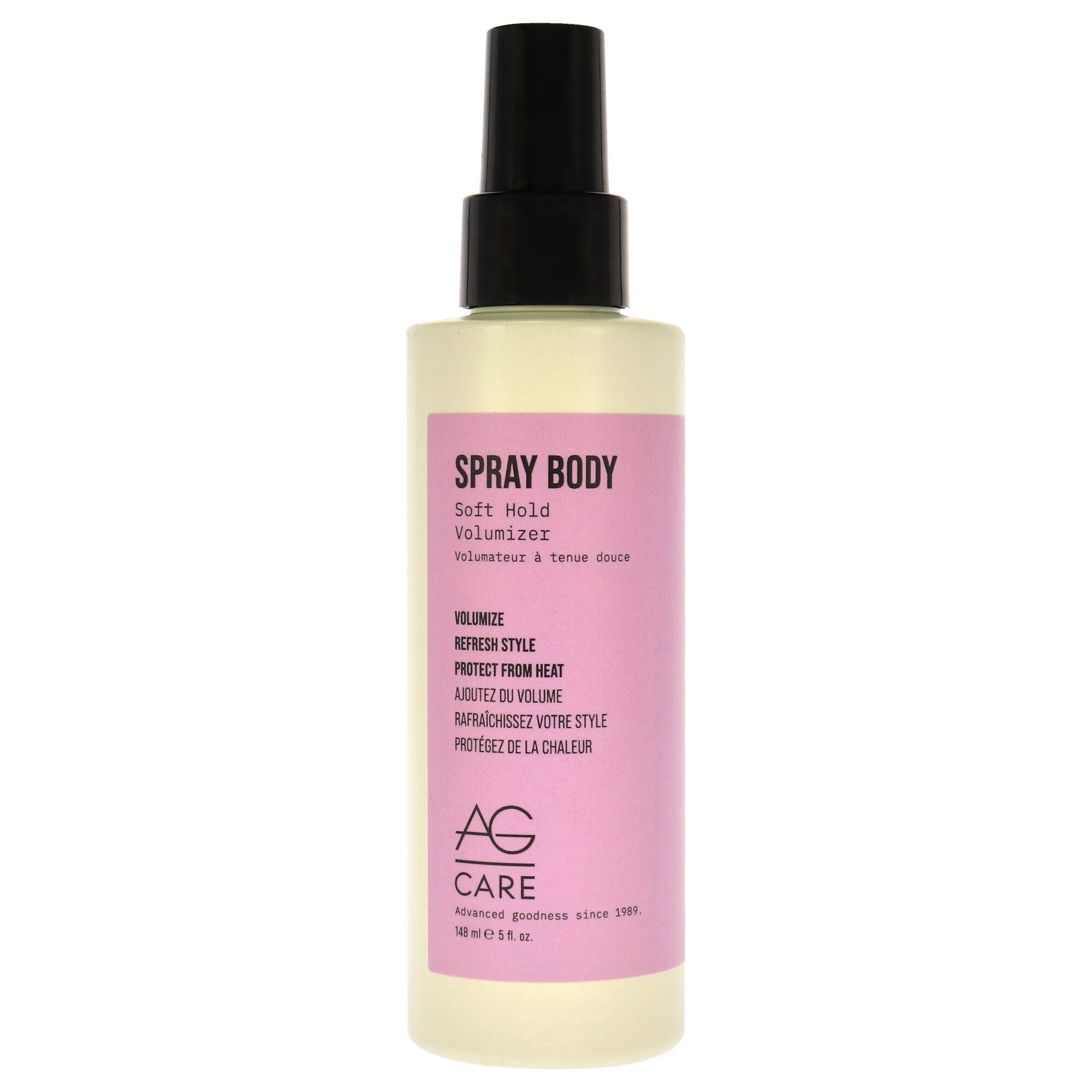 Spray Body Soft-Hold Volumizer by AG Hair Cosmetics for Unisex - 5 oz ...