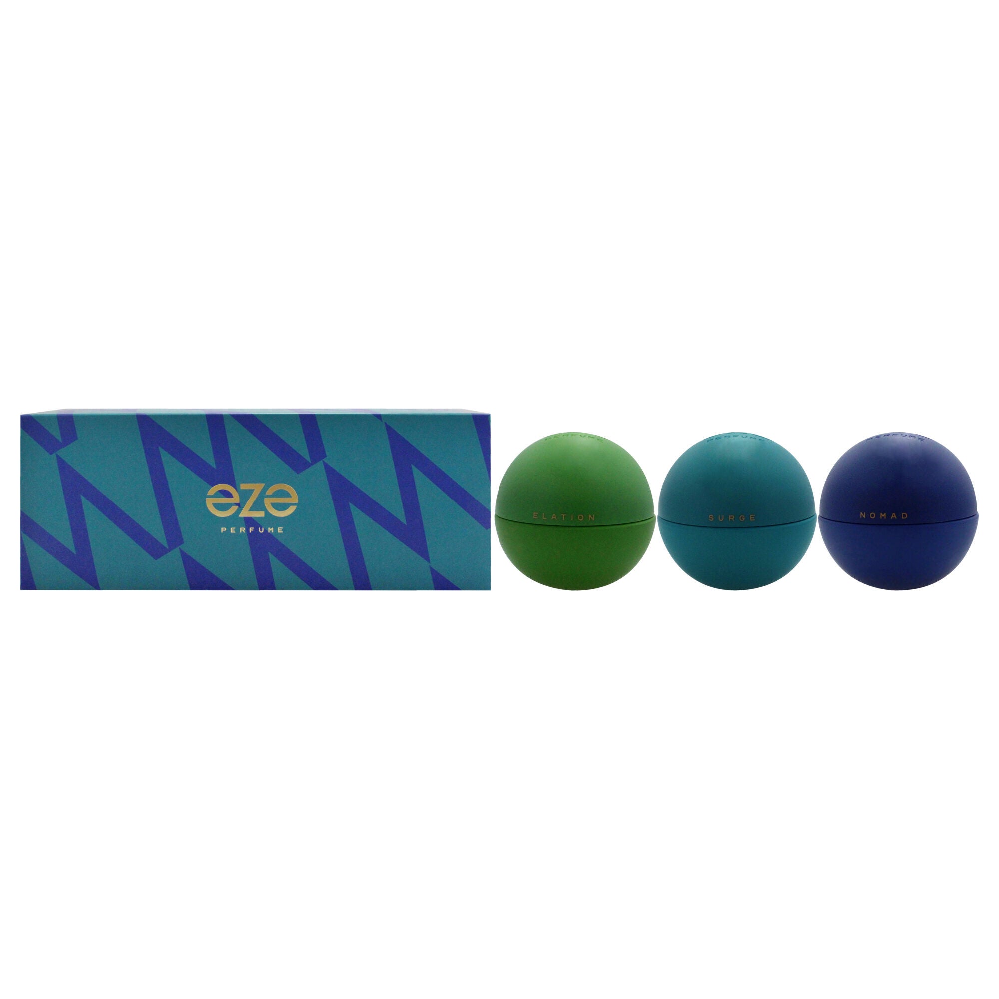 Eze by Eze for Men - 3 Pc Gift Set 1oz Surge EDP Spray, 1oz Elation EDP ...