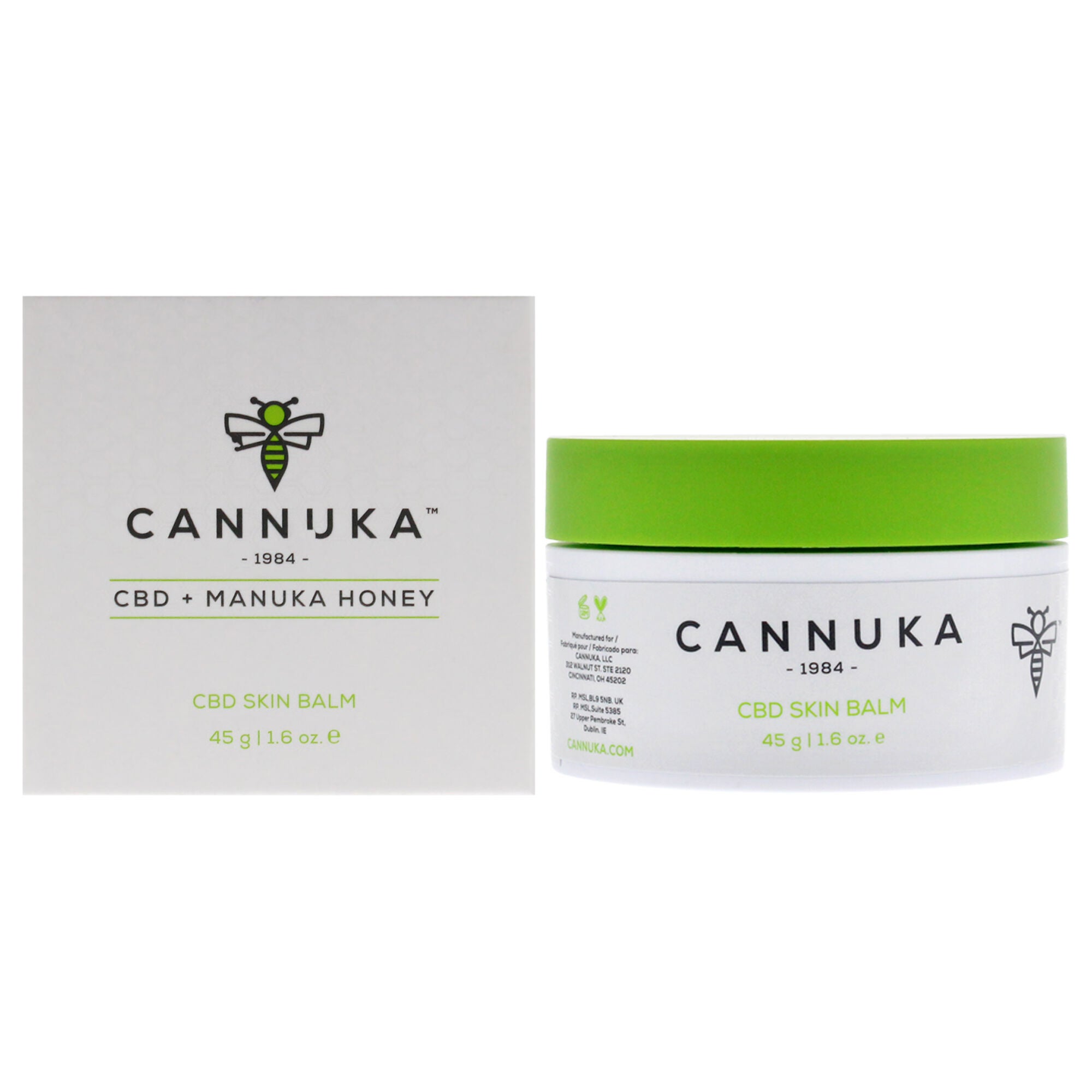 CBD Skin Balm by Cannuka for Unisex - 1.6 oz Balm | Woman Within