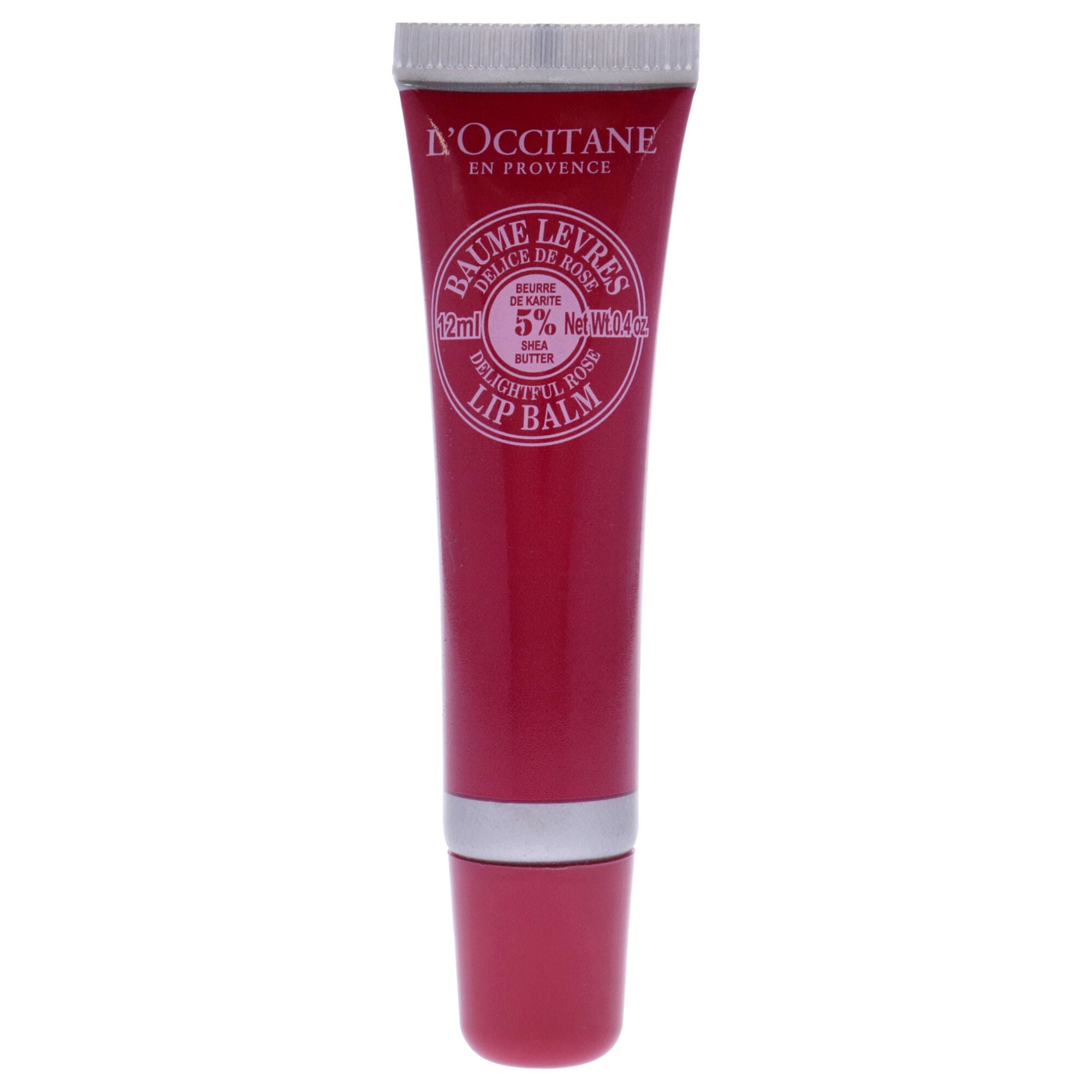 Shea Butter Delightful Rose Lip Balm by LOccitane for Unisex - 0.4 oz ...