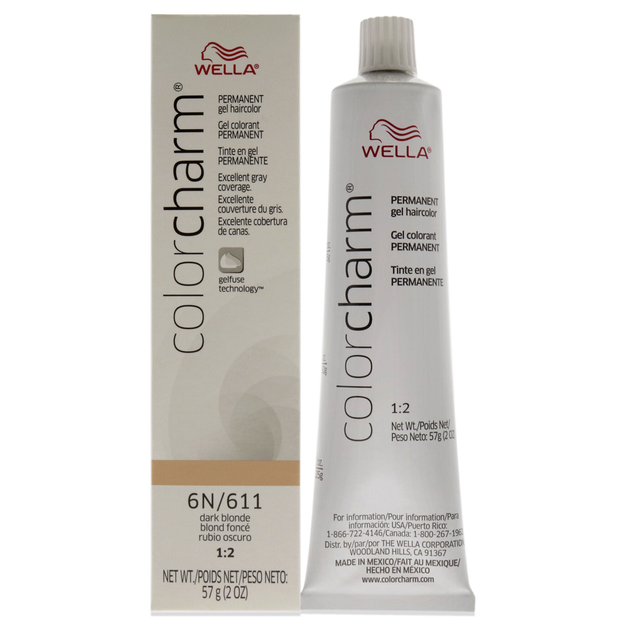 Color Charm Permanent Hair Color Gel - 611 6N Dark Blonde | Woman Within