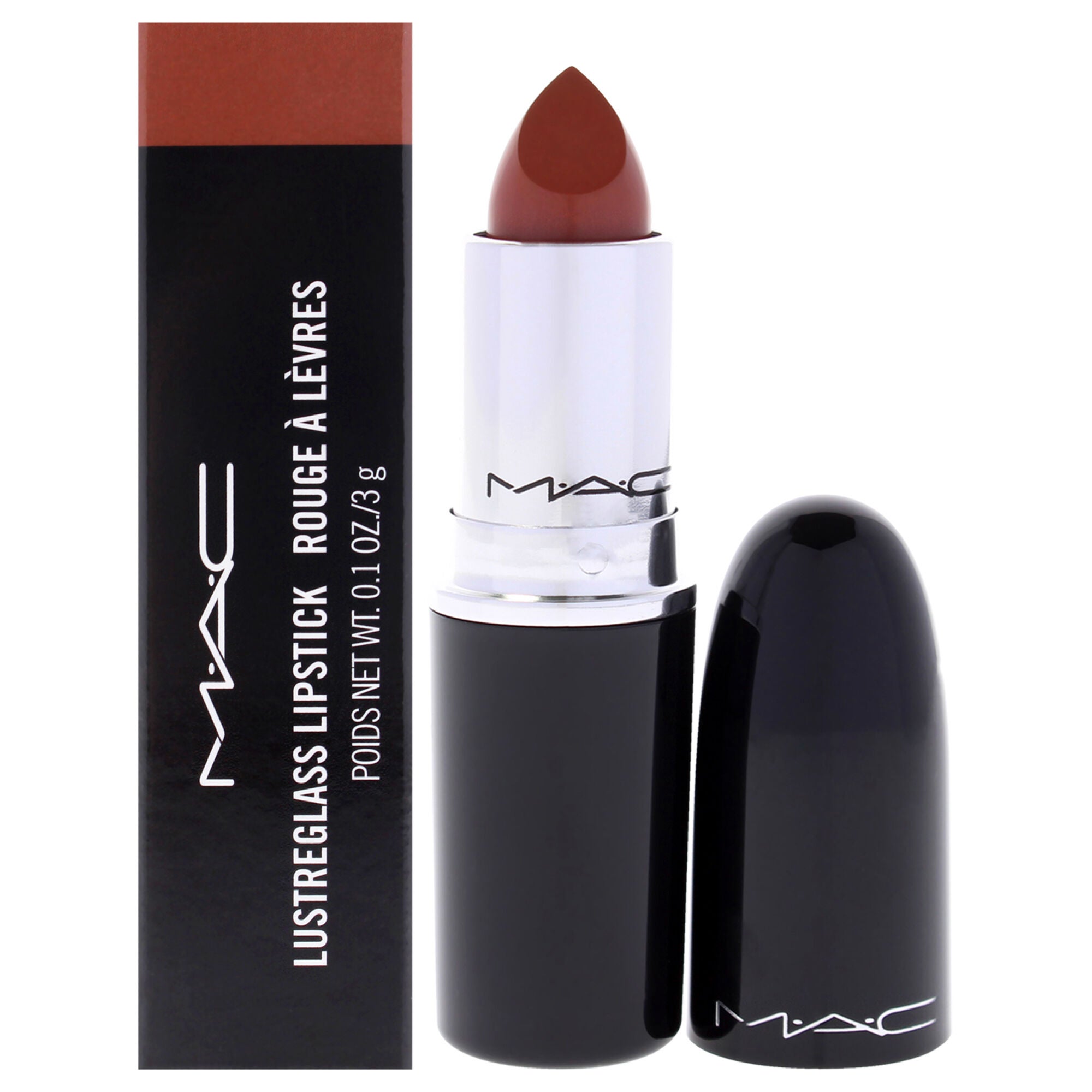Lustreglass Lipstick - 543 Posh Pit by MAC for Women - 0.1 oz Lipstick ...