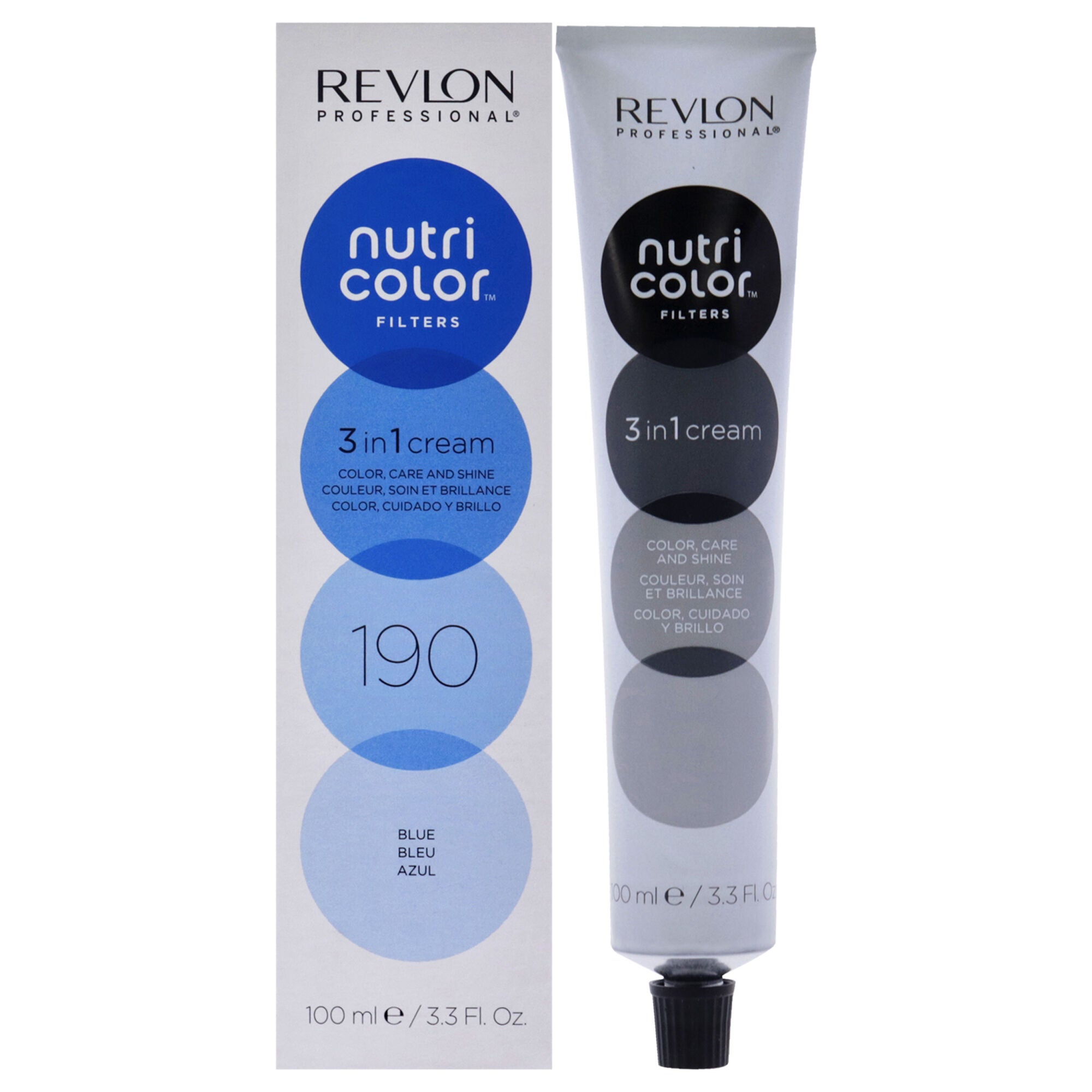Nutri Color Cream - 190 Blue by Revlon for Unisex - 3.3 oz Hair Color ...