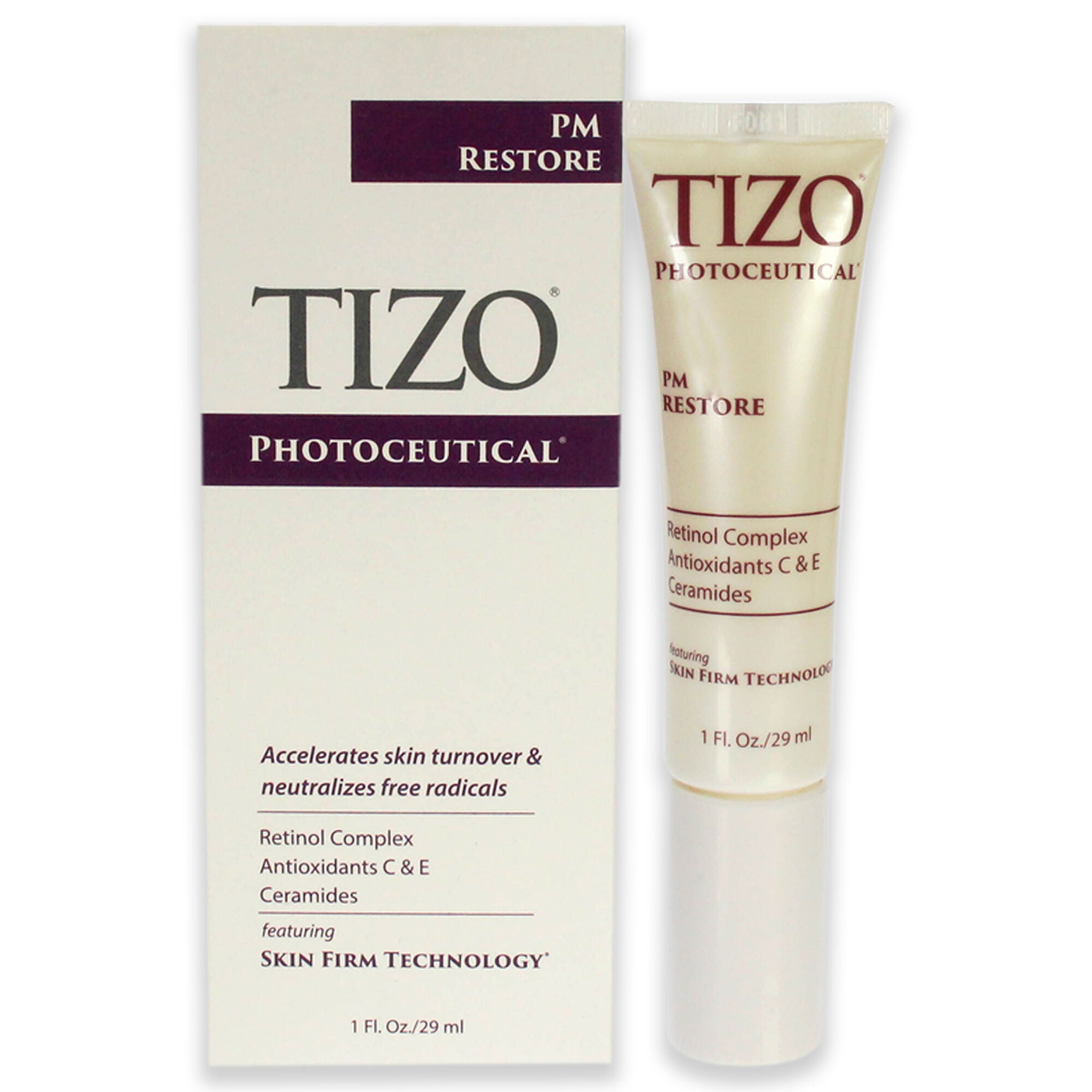 Photoceutical PM Restore by Tizo for Unisex - 1 oz Treatment | Woman Within