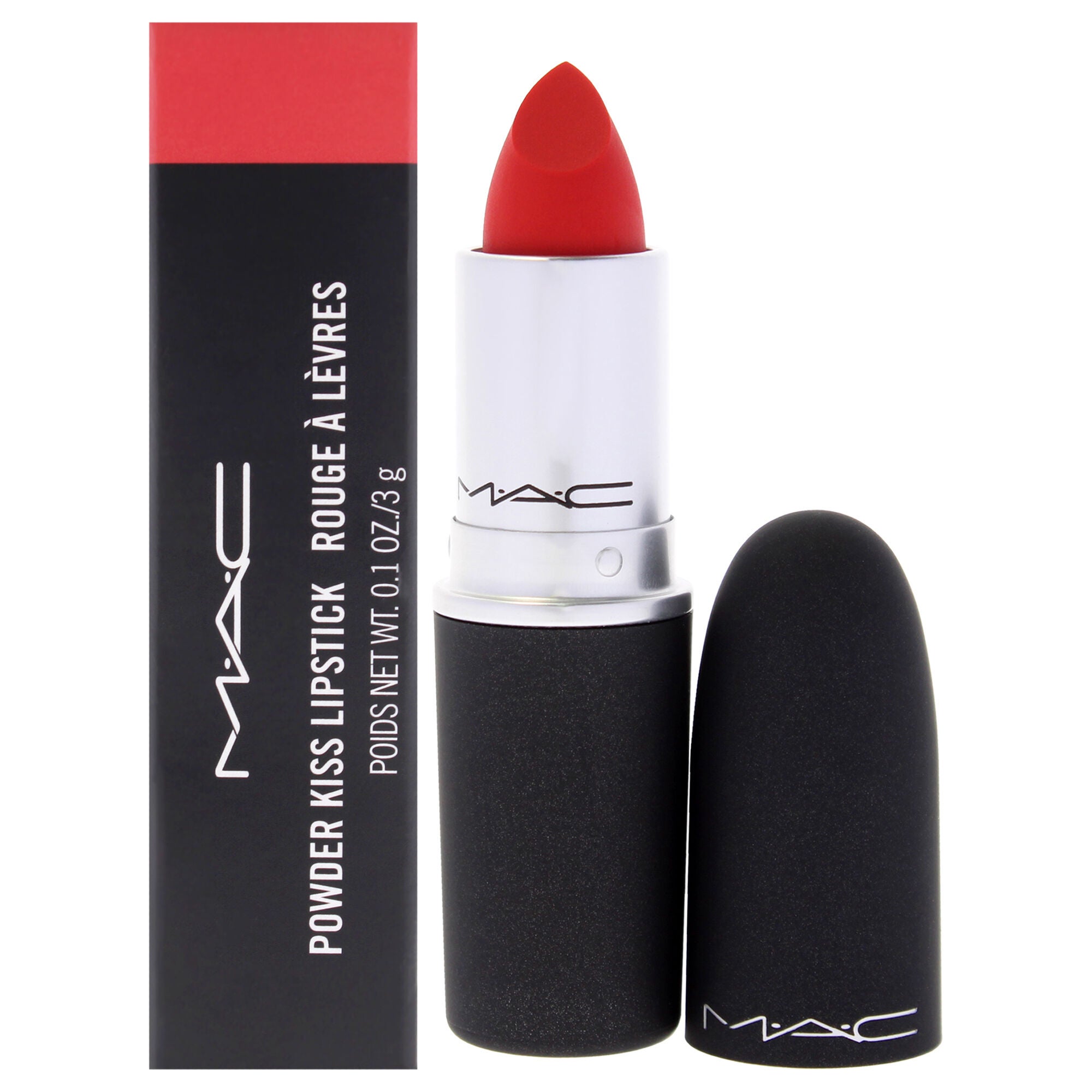 Powder Kiss Lipstick - 915 Lasting Passion by MAC for Women - 0.1 oz ...