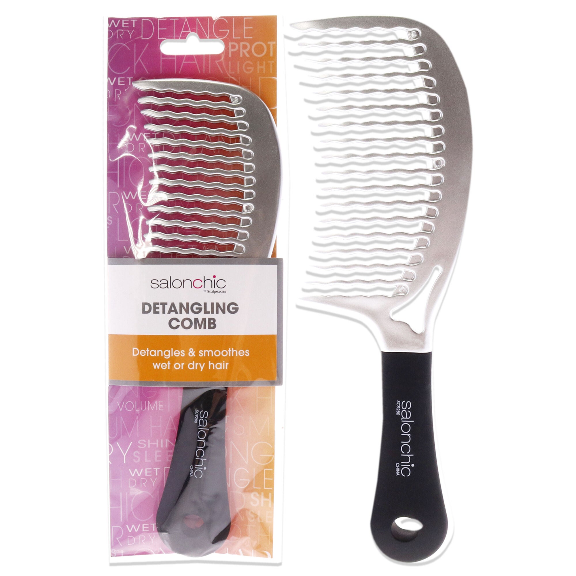 Detangling Comb 8.5 by SalonChic for Unisex - 1 Pc Comb | Woman Within