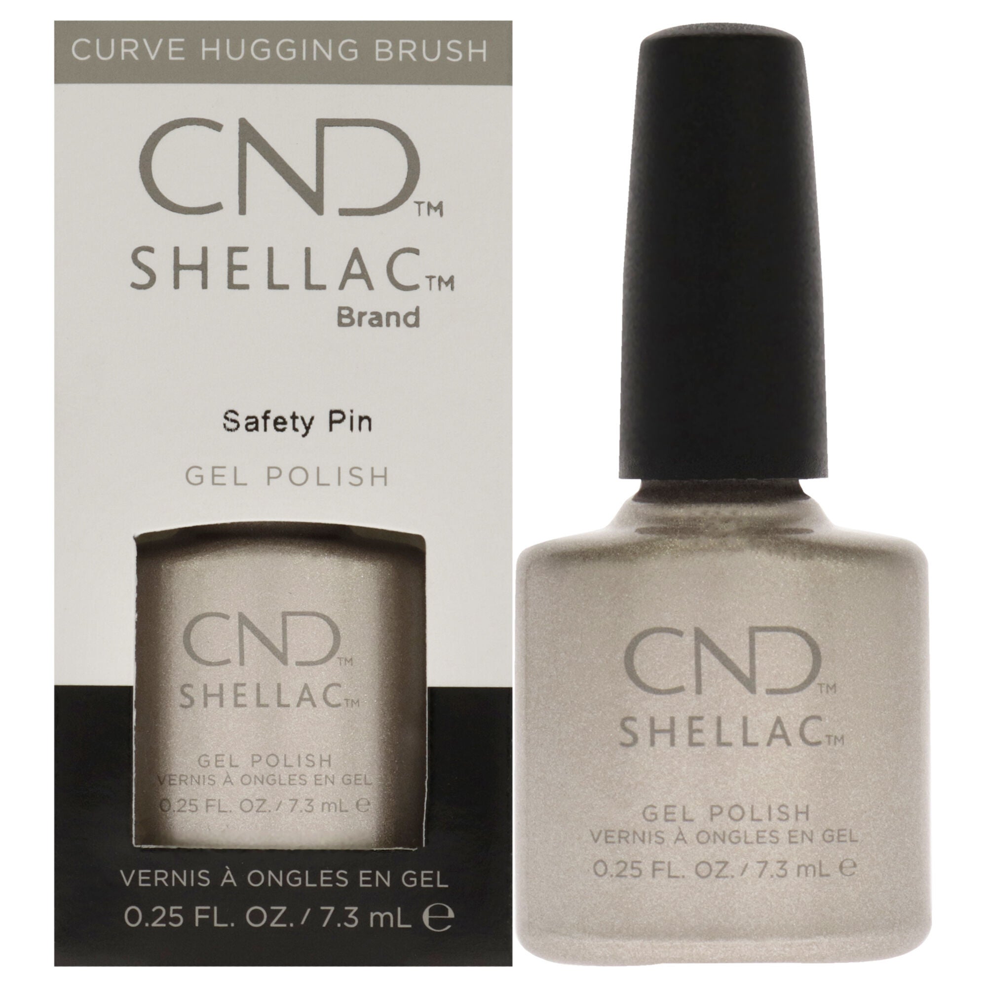 Shellac Nail Color - Safety Pin by CND for Women - 0.25 oz Nail Polish ...
