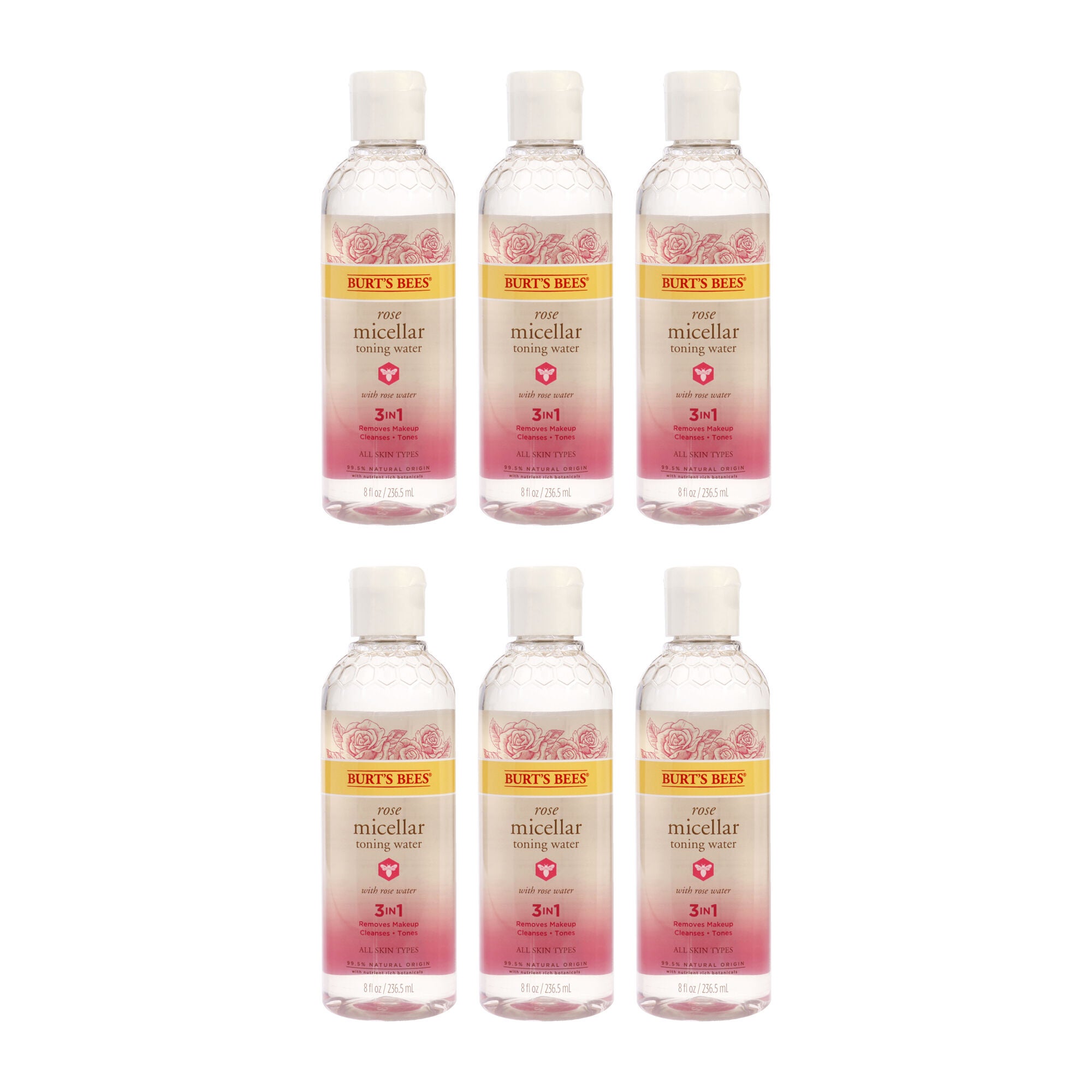 Rose Micellar Toning Water - Pack of 6 | Woman Within