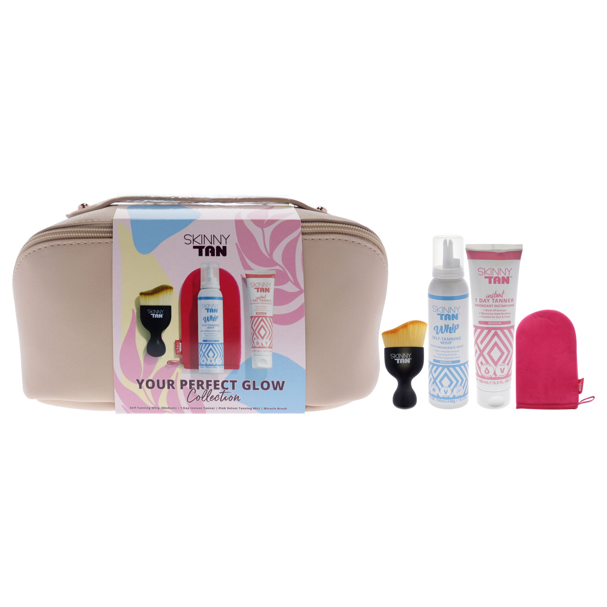 Your Perfect Glow Collection Set by Skinny Tan - 4 Pc Gift Set 5oz Self ...