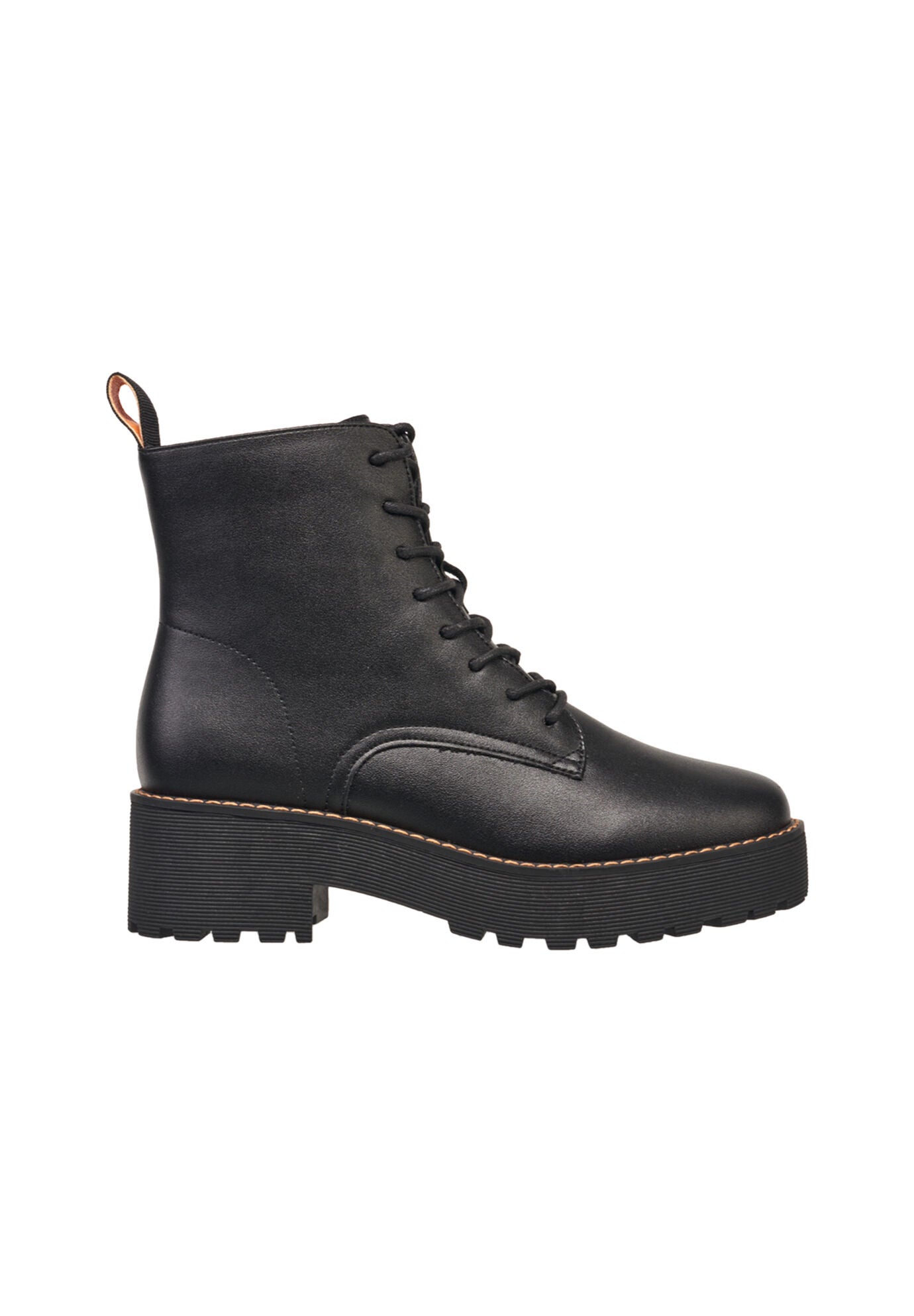 Grace Boot - Women's Ankle Combat Heeled Booties, 4458171 | Woman Within