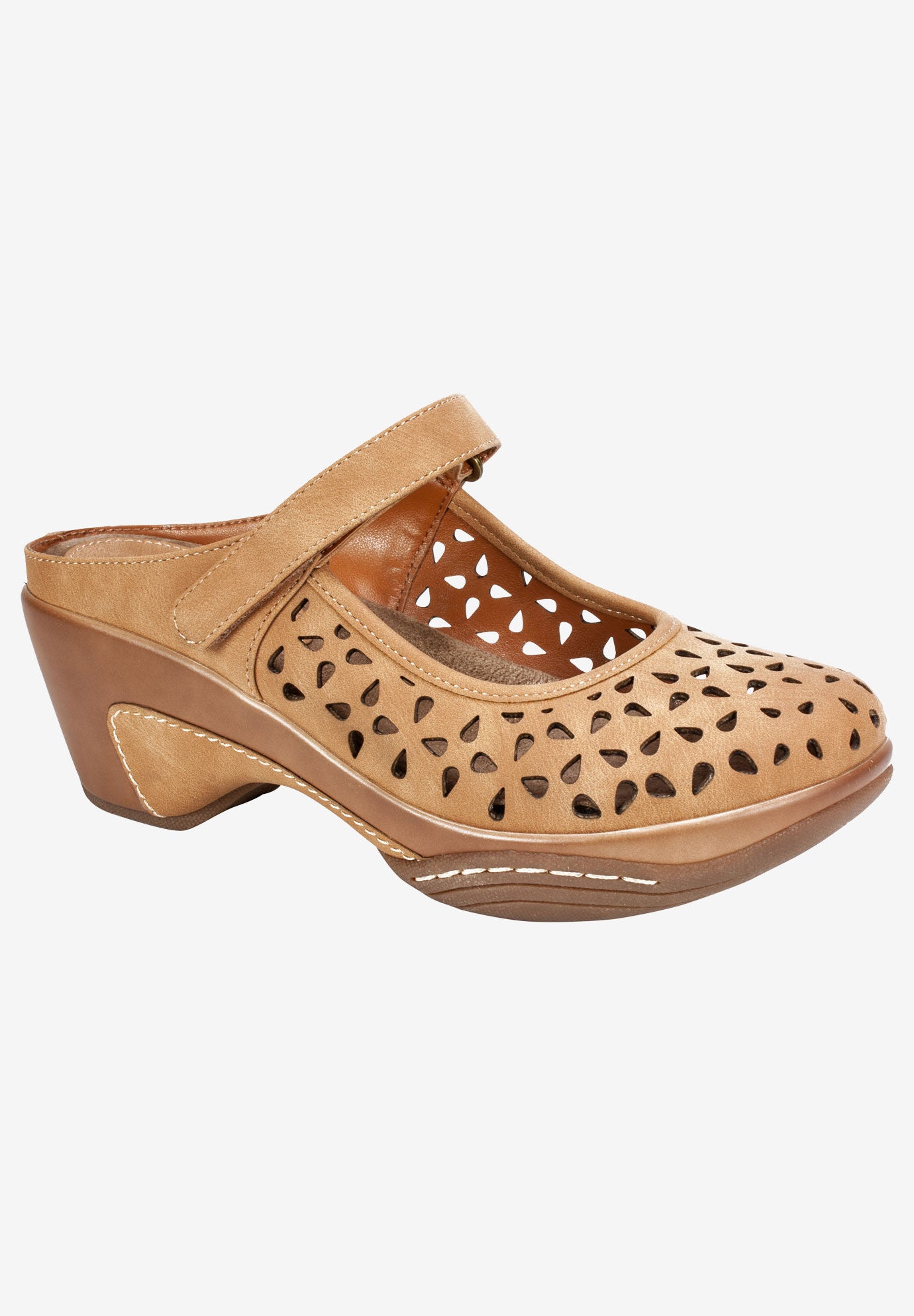 Vienna Mule - Laser Cut Clogs for Summer | Woman Within