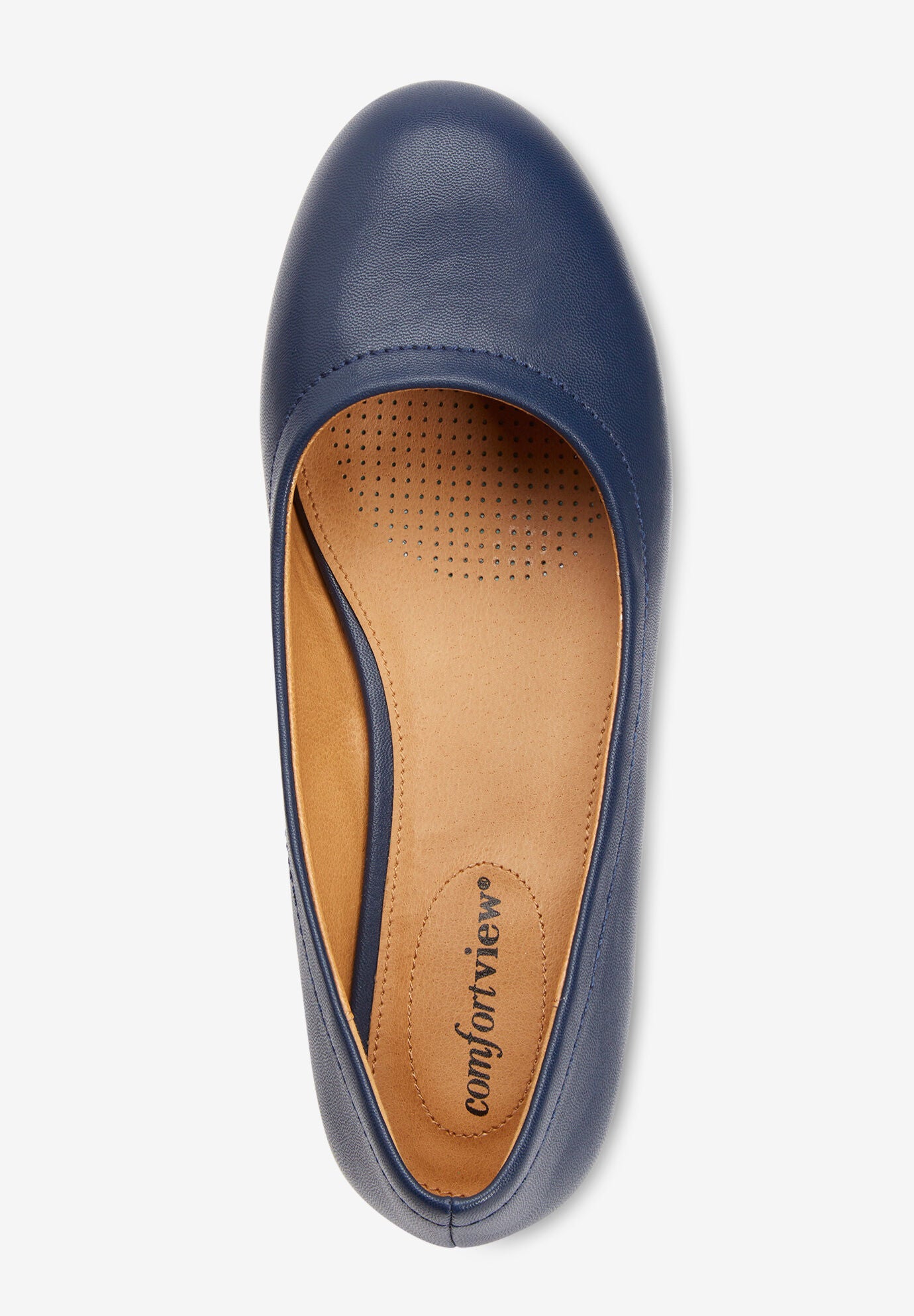 Feminine Jaiden Slip On Flats for Dresses, Black | Woman Within